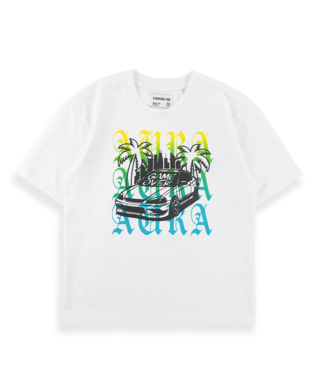Click here for Sovereign Code Boys 5-20 Crewneck T-Shirt - White prices