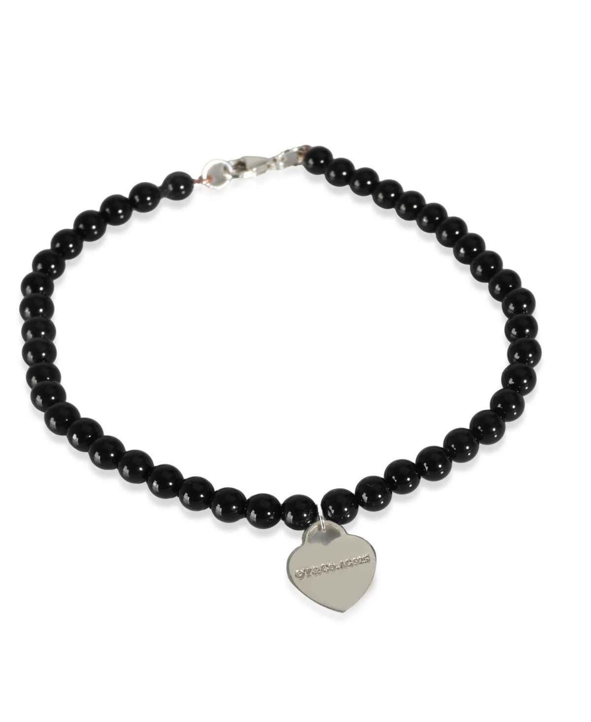 Click here for Tiffany & Co. Sterling Silver Onyx Return To Tiffa... prices