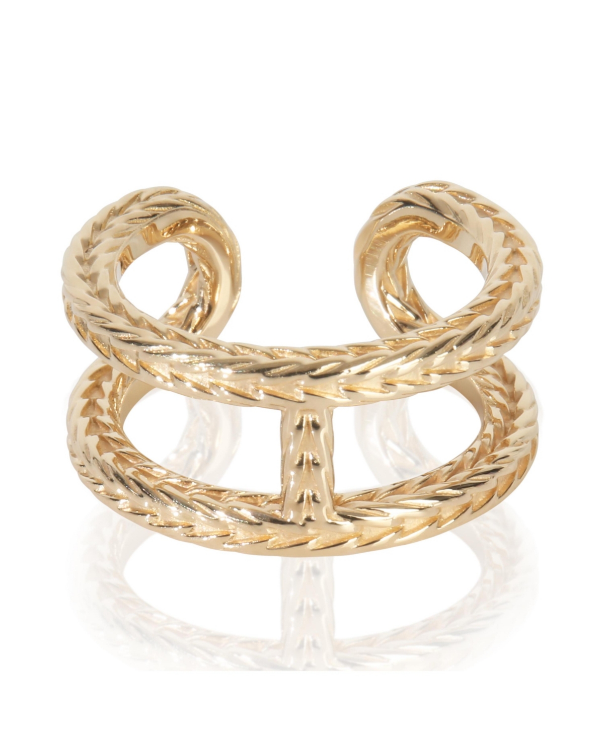 Click here for Hermes Yellow Gold Chaine dAncre Danae Ring - Gold prices