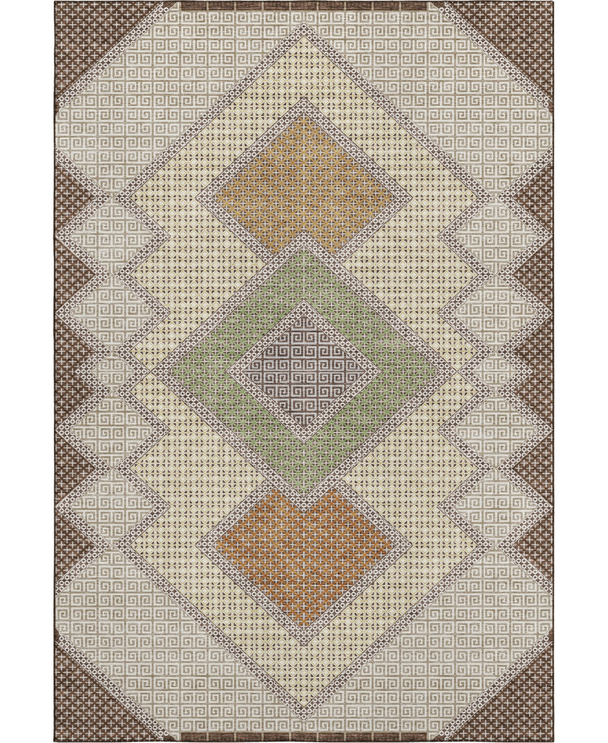 Click here for Addison Mayfield AMF2111 8x10 Area Rug - Brown prices