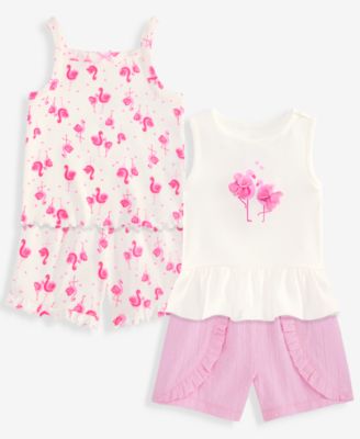 Click here for First Impressions Baby Girls 3m 24m Mix Match Flam... prices