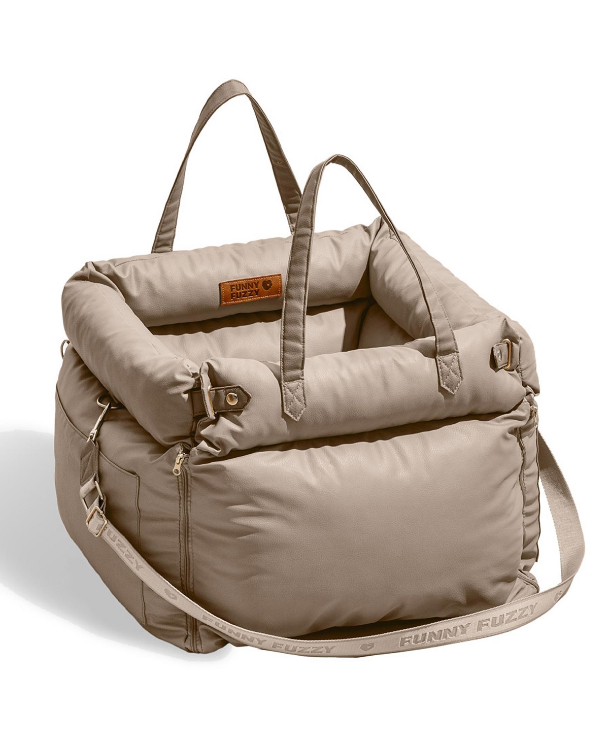 Click here for Funny Fuzzy Urban Voyager Dog Car Booster Standard... prices