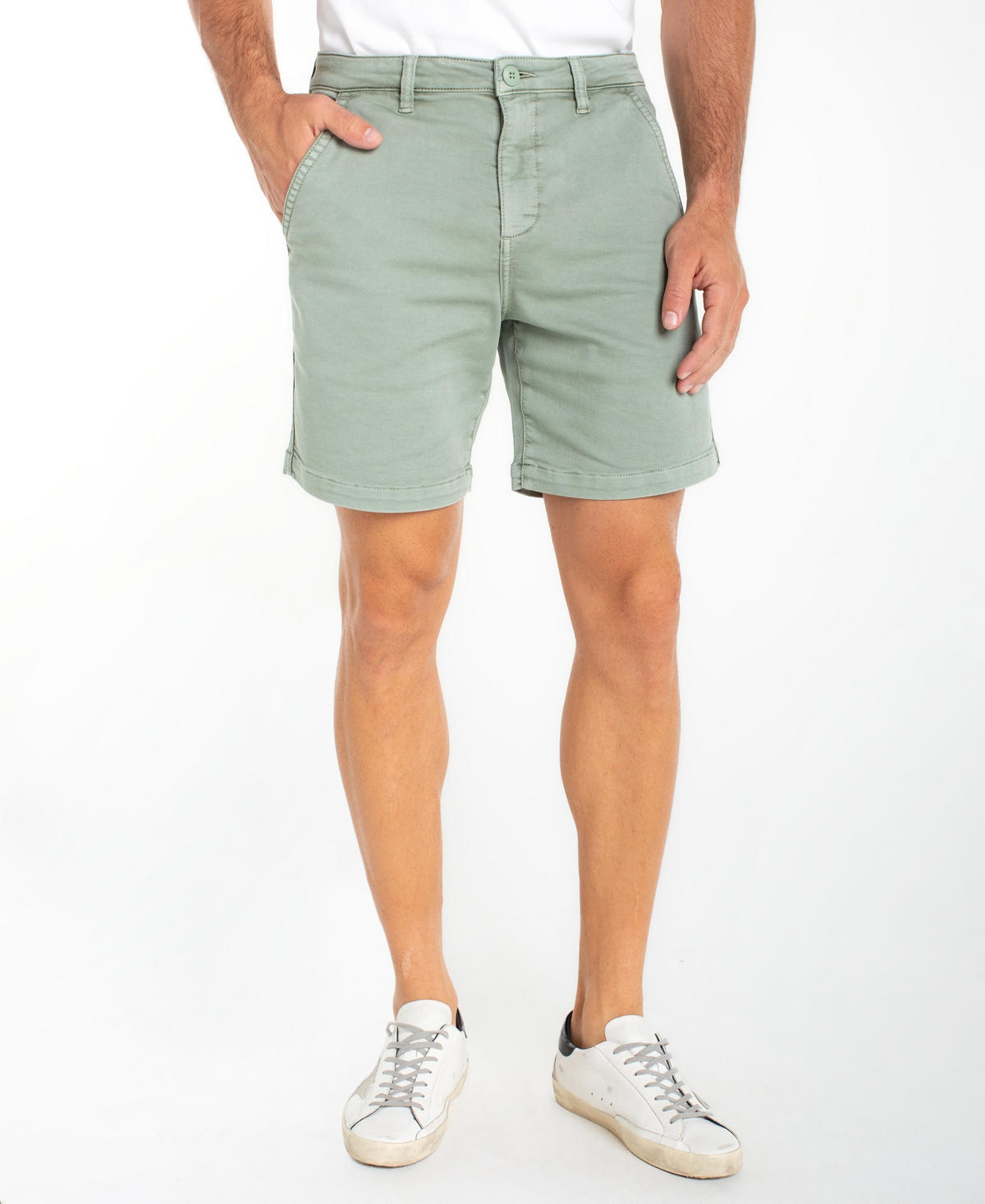 Click here for Liverpool Los Angeles Mens Knit Chino Shorts - Sag... prices
