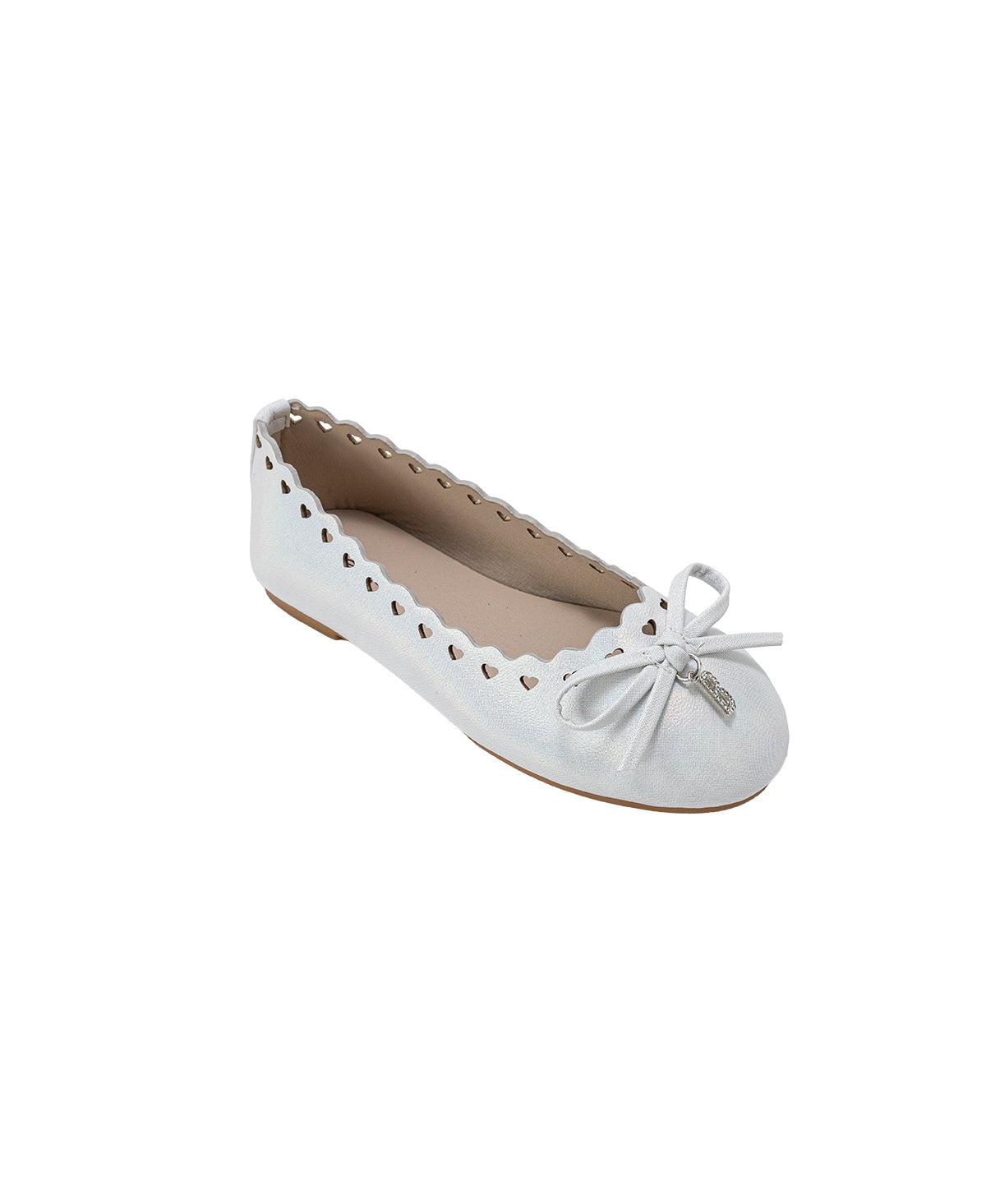 Click here for Bebe Big Girls Ballet Flat with Puffy Bow and Cher... prices