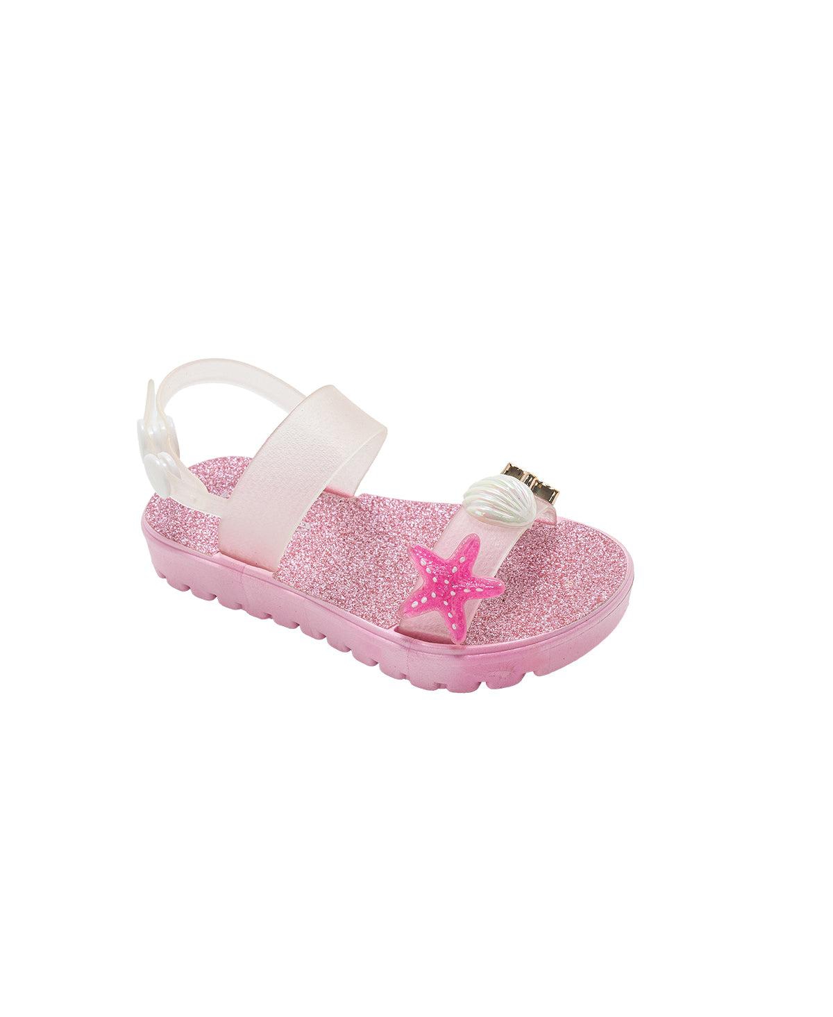 Click here for Bebe Toddler Pcu Sandal with Sea Life Charms - Pin... prices