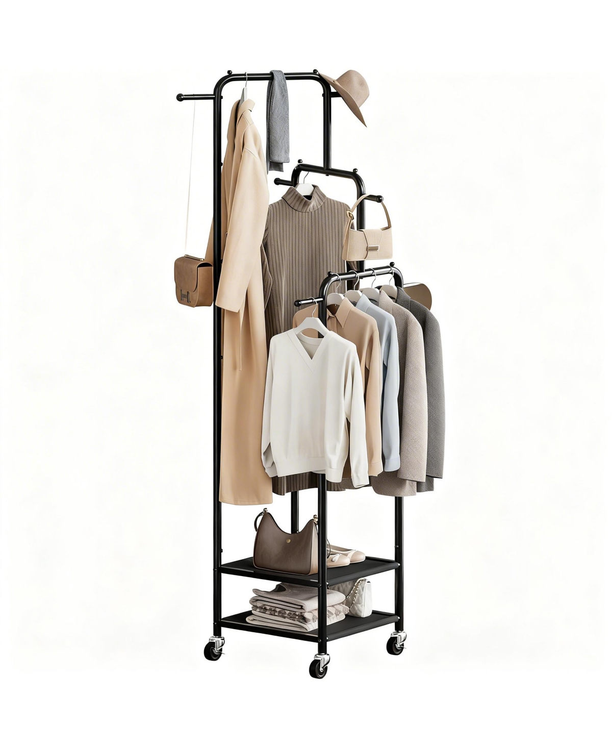 Click here for Yigii 71" Heavy Duty Metal Clothes Rack  3-Se... prices