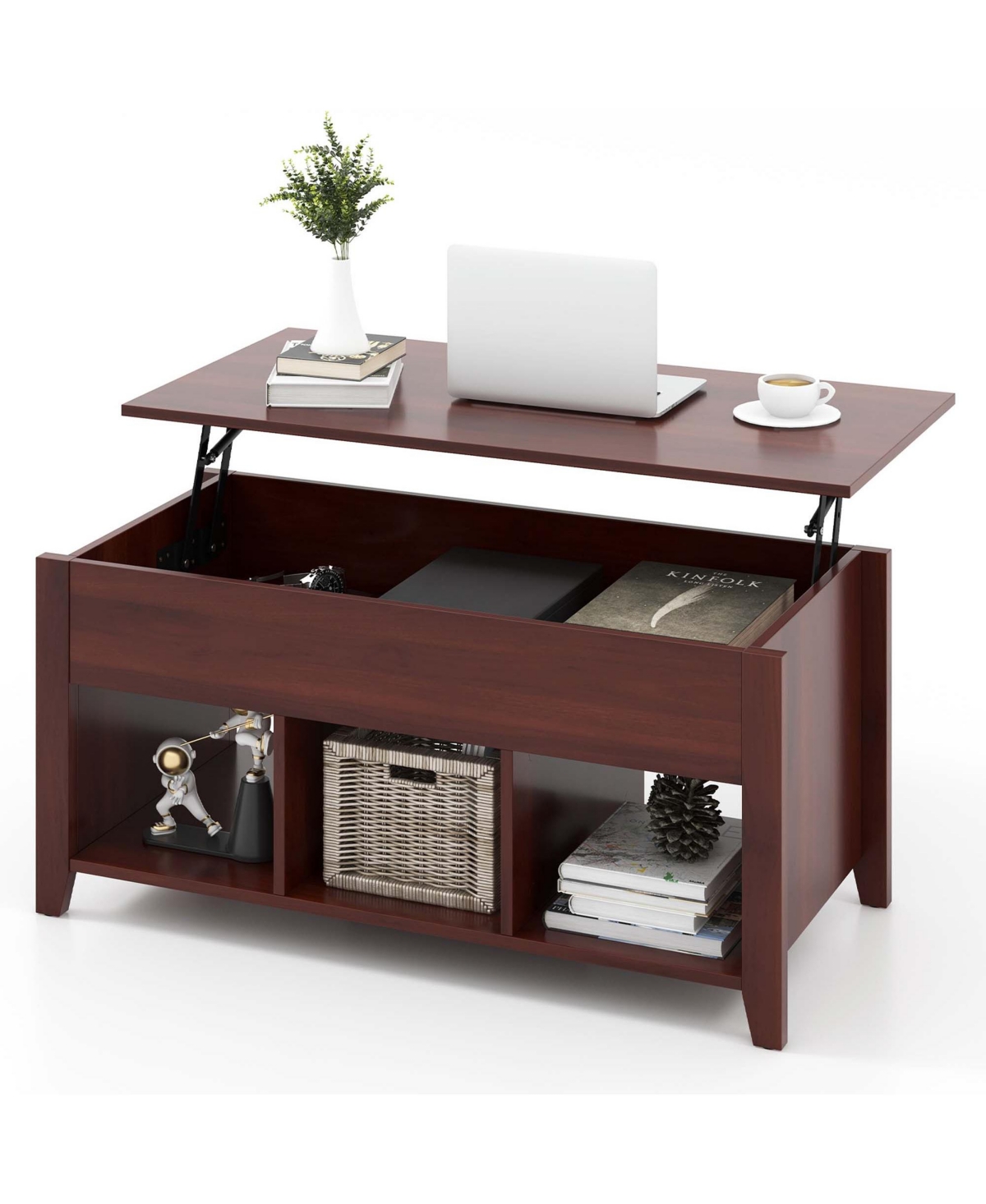 Click here for Costway Lift Top Coffee Table w/ Hidden Compartmen... prices