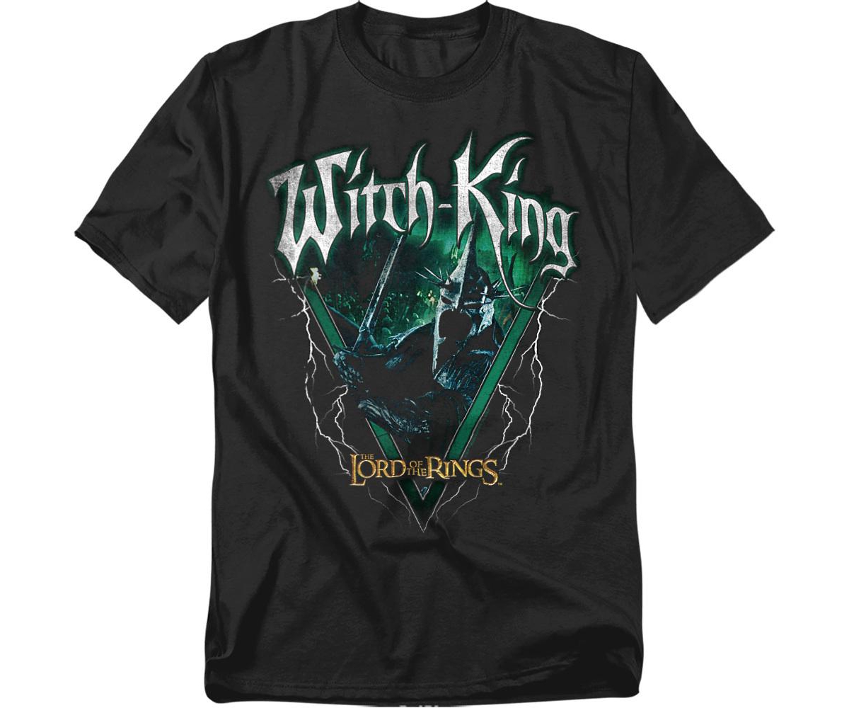 Click here for Lord Of The Rings Mens Witchking Heavy Metal T-Shi... prices