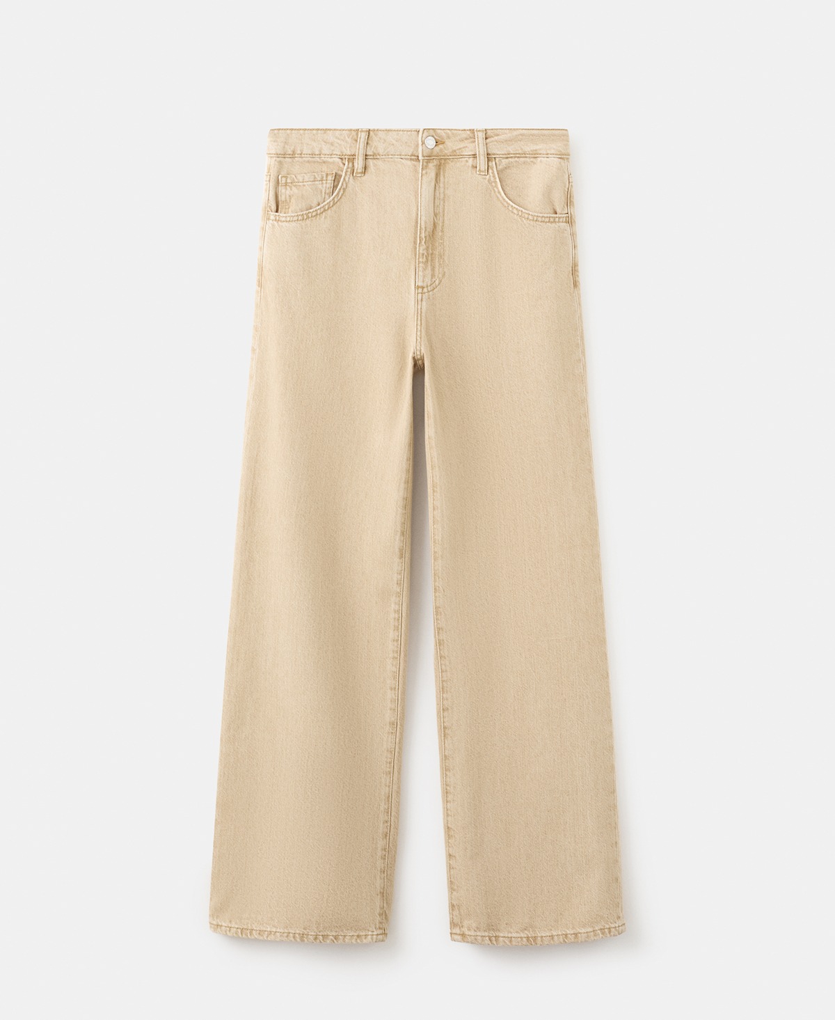 Click here for Mango Womens Danila High-Waisted Wide Leg Jeans -... prices