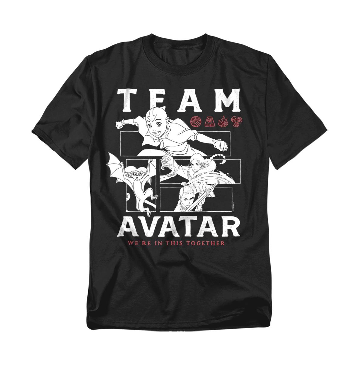 Click here for Avatar The Last Airbender Mens Mono Team Avatar T-... prices