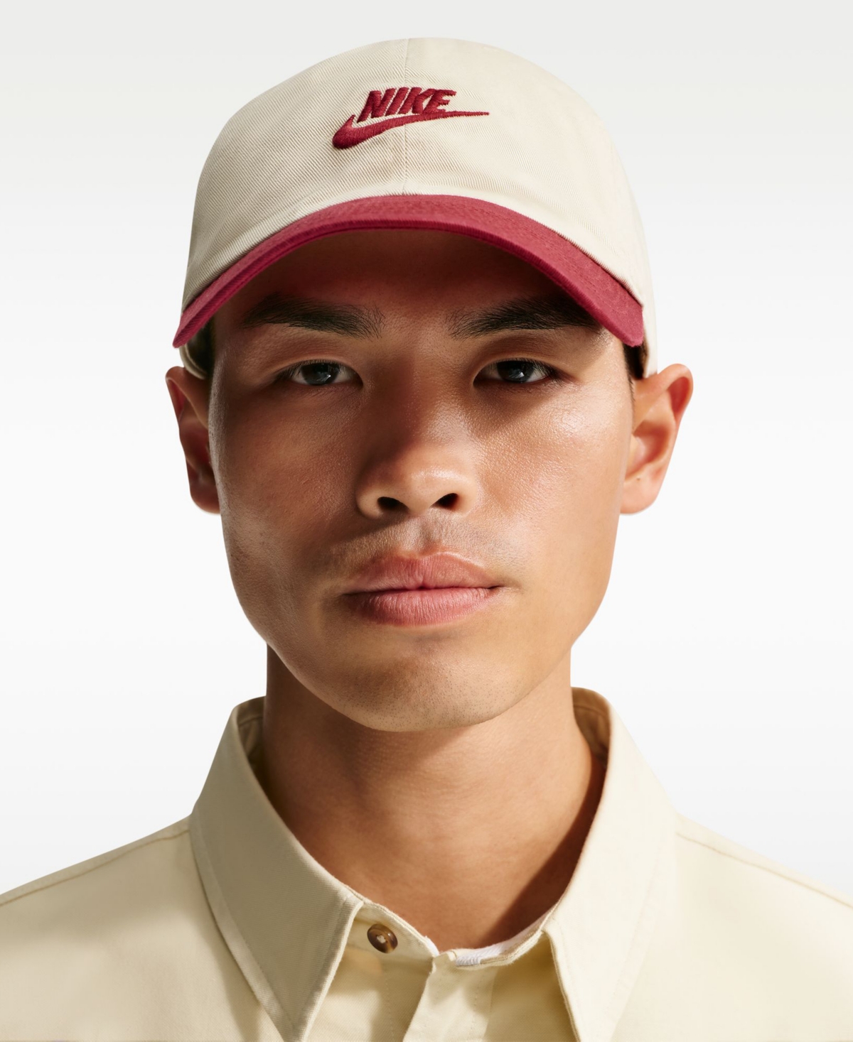 Click here for Nike Unisex Club Logo Embroidered Cap - Khaki /Tea... prices