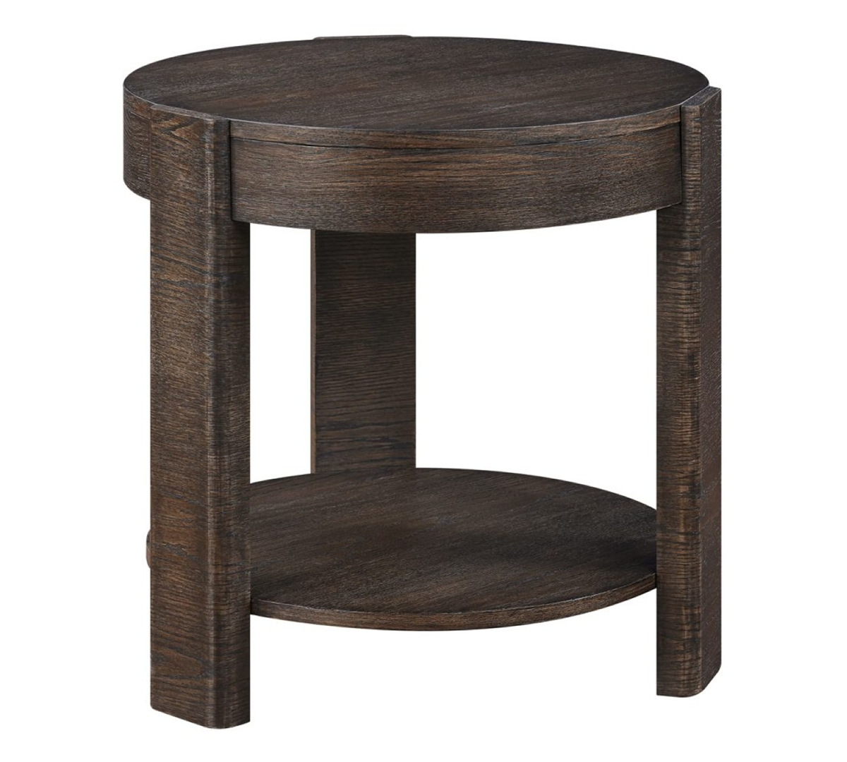 Click here for Ember 24 Wood Round End Table - Coffee Bean prices
