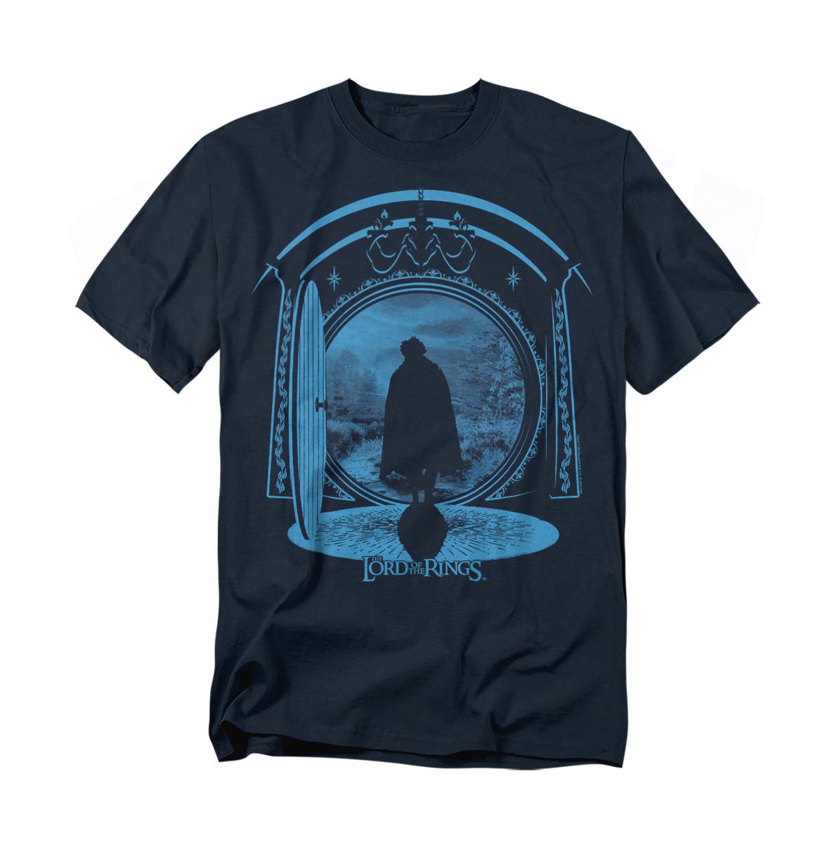 Click here for Lord Of The Rings Mens Frodo Shire Door T-Shirt -... prices