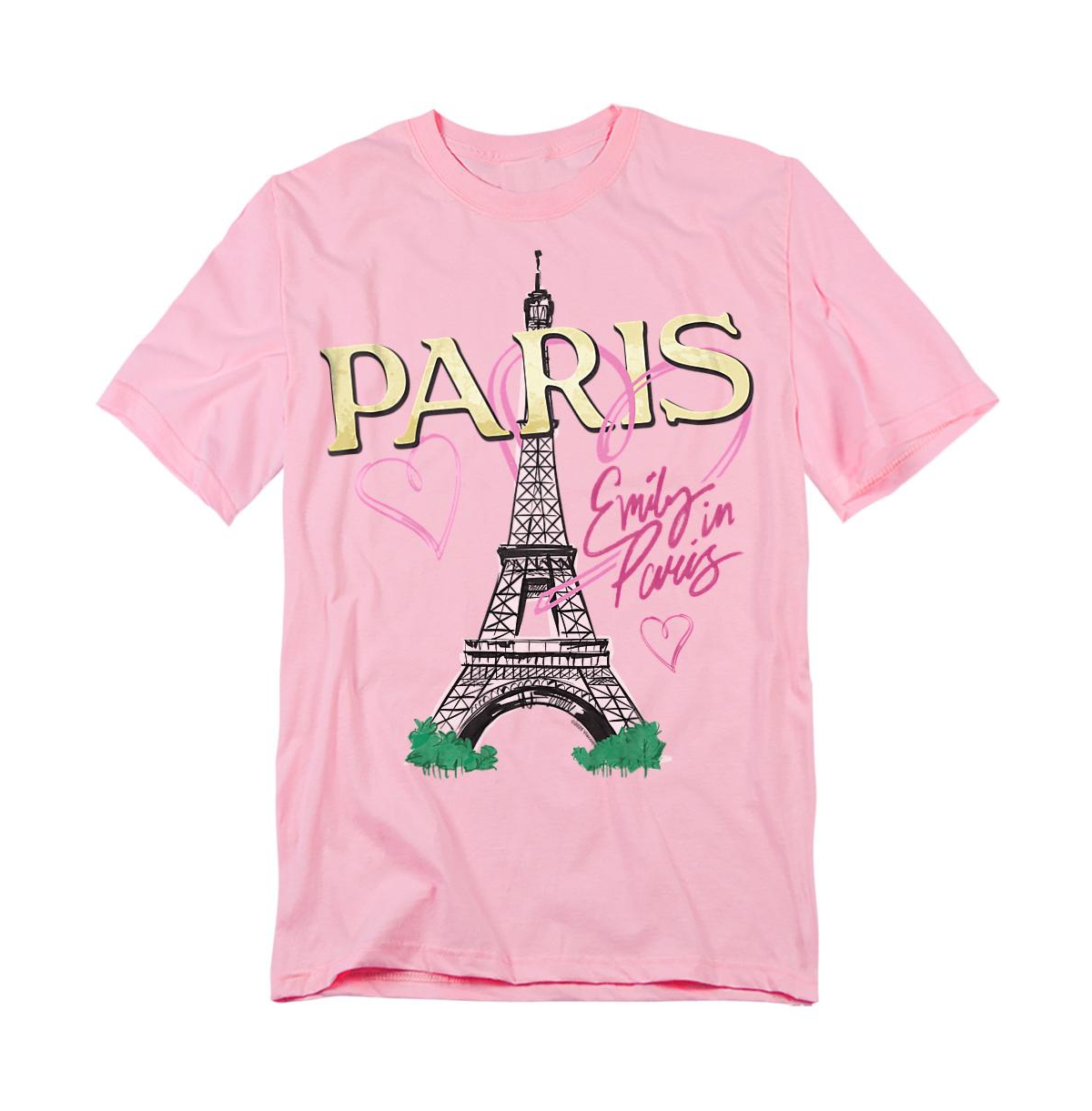 Click here for Emily in Paris Mens Eiffel For Paris T-Shirt - Pin... prices