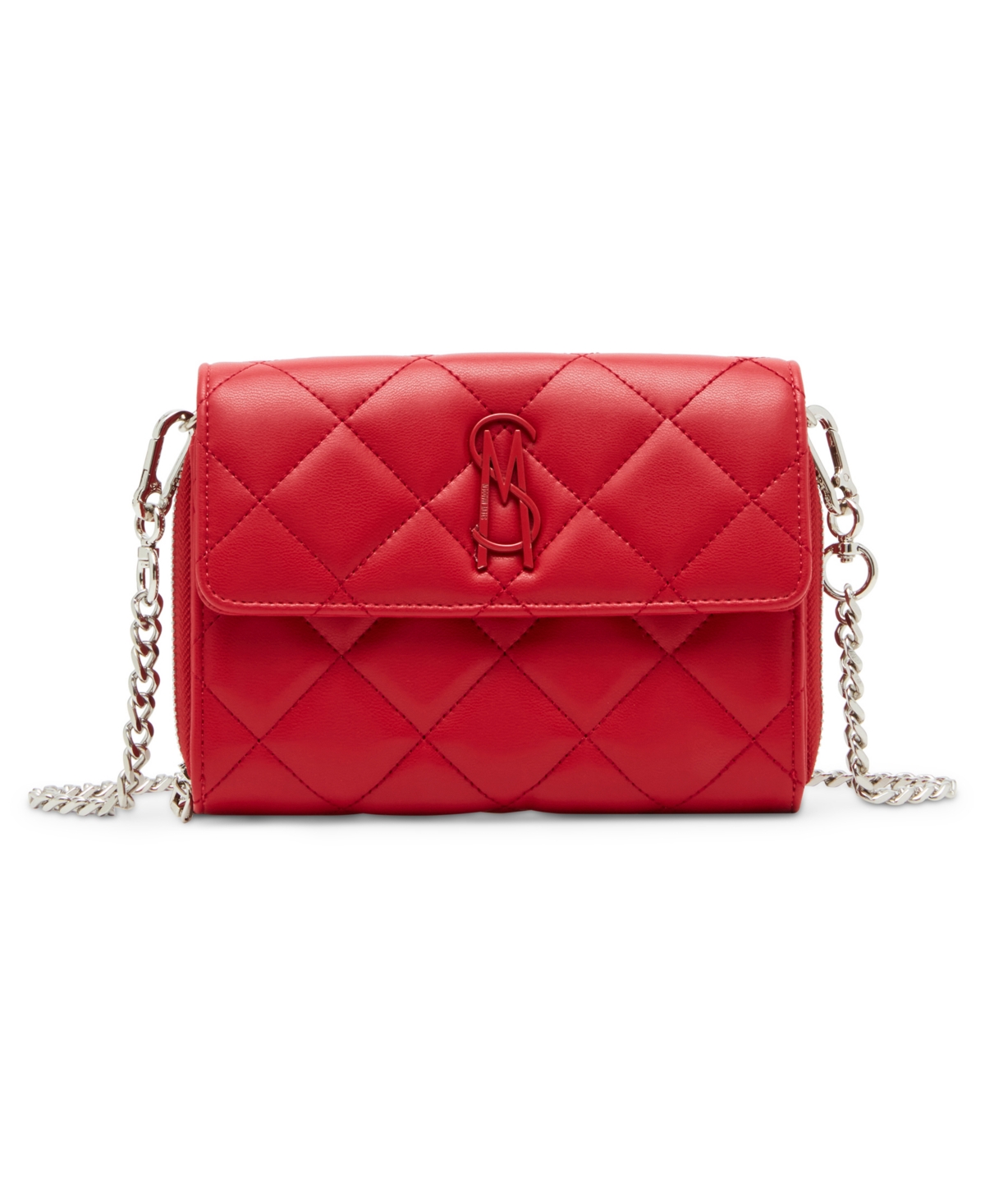 Click here for Steve Madden Womens Bcarina Quilted Crossbody Wall... prices