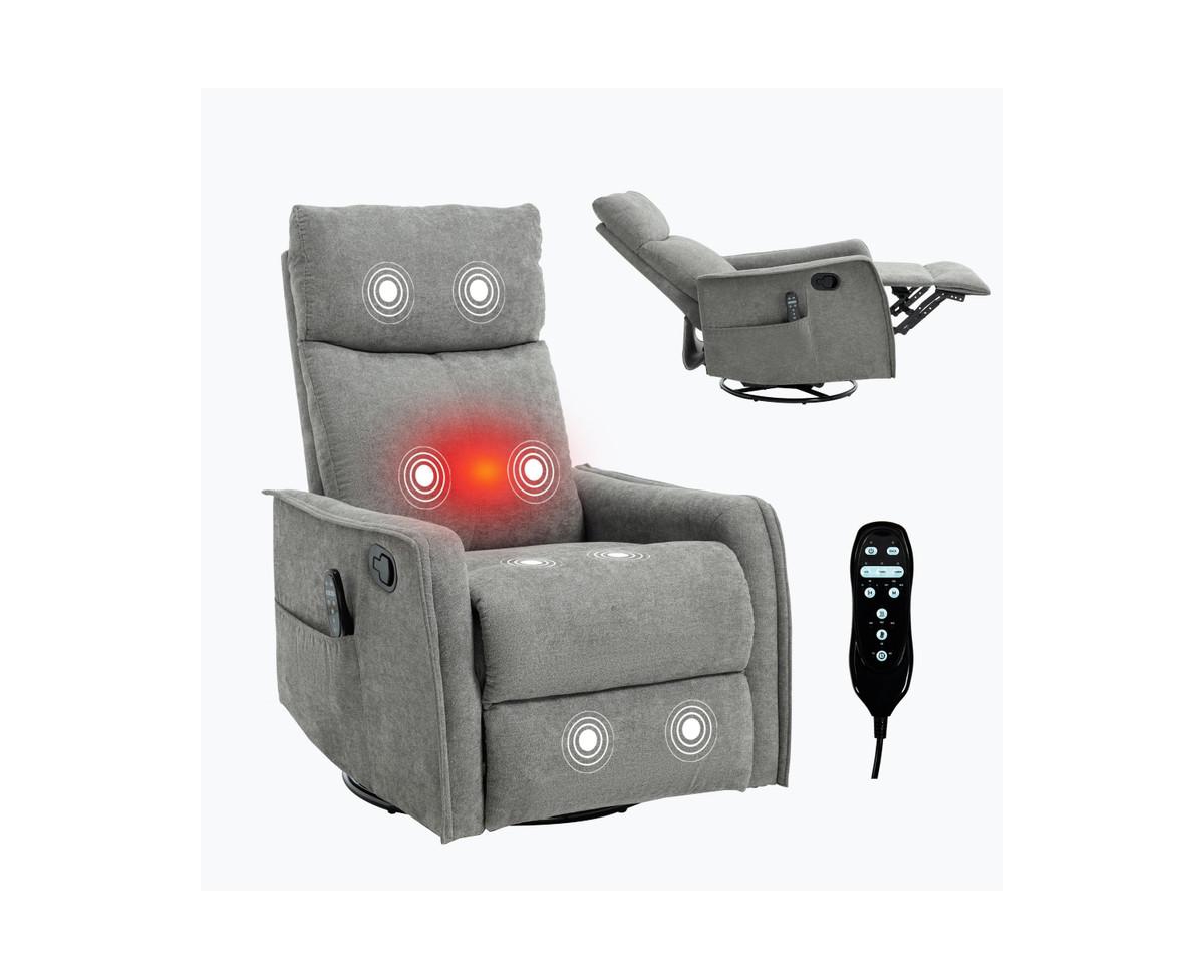 Click here for sumyeg Rocker and Swivel in Fabric - Grey prices