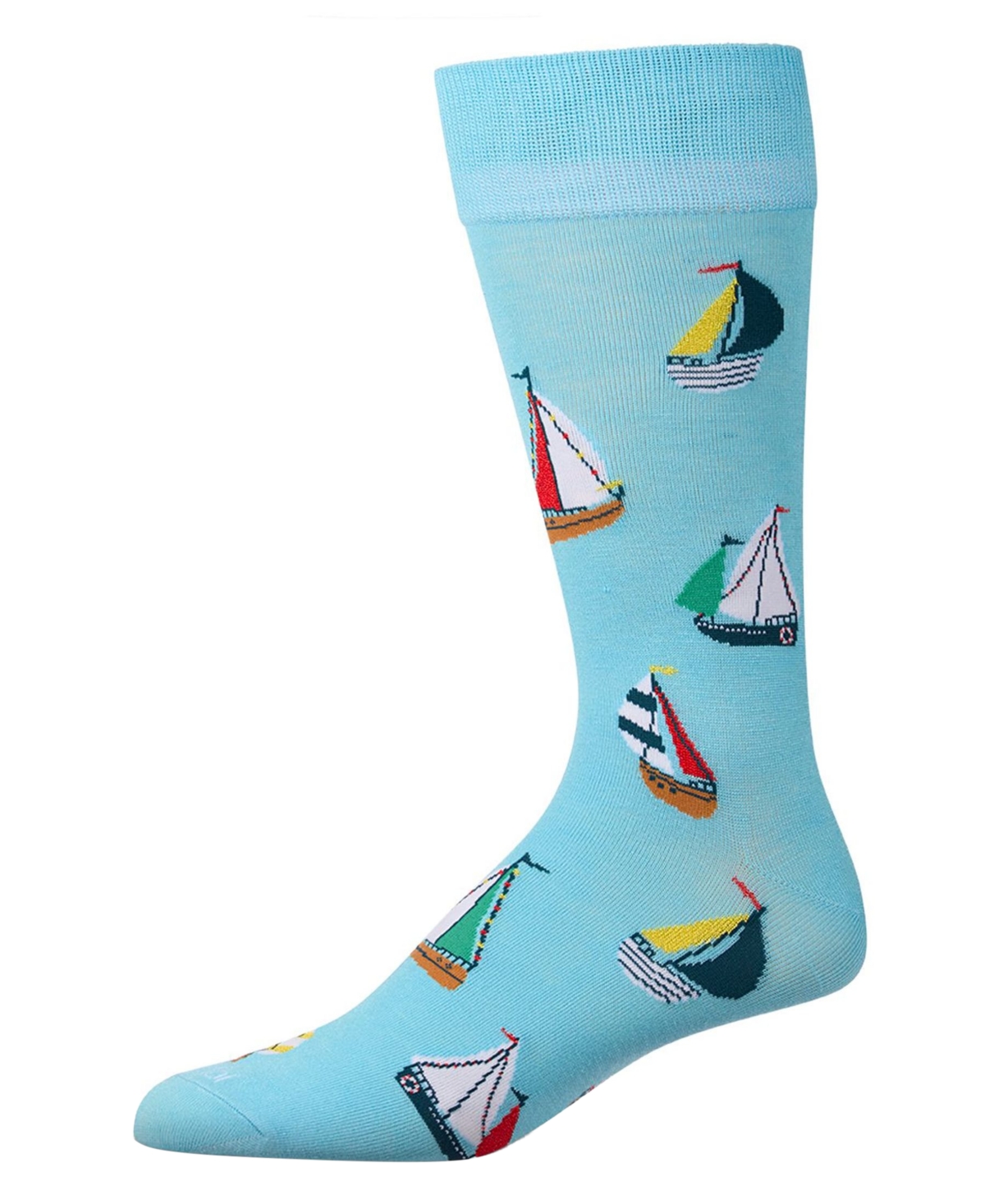 Click here for MeMoi Mens Sail Away Novelty Crew Socks - Capri Br... prices