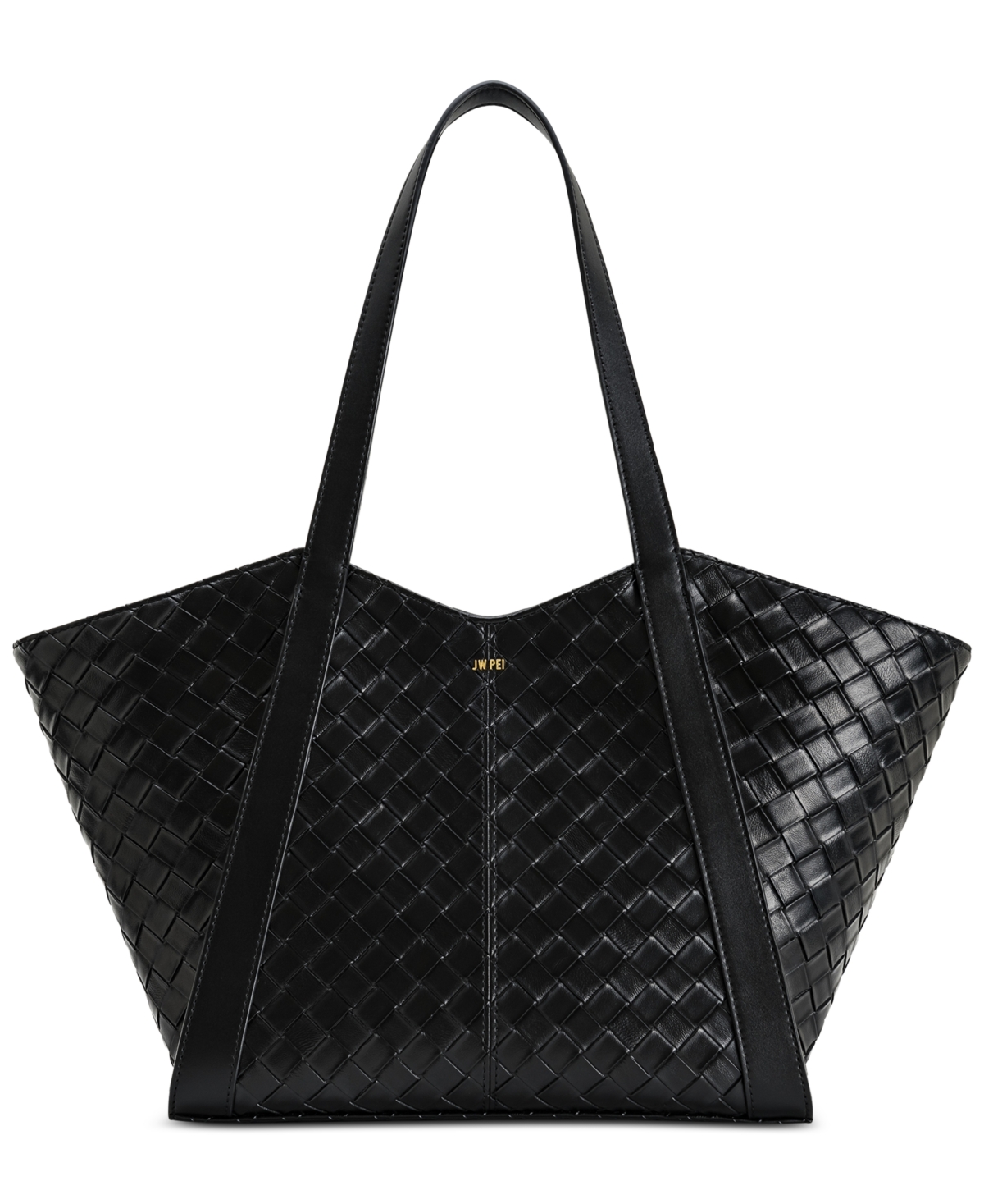 Click here for Kiana Large Capacity Woven Tote Bag - Black prices