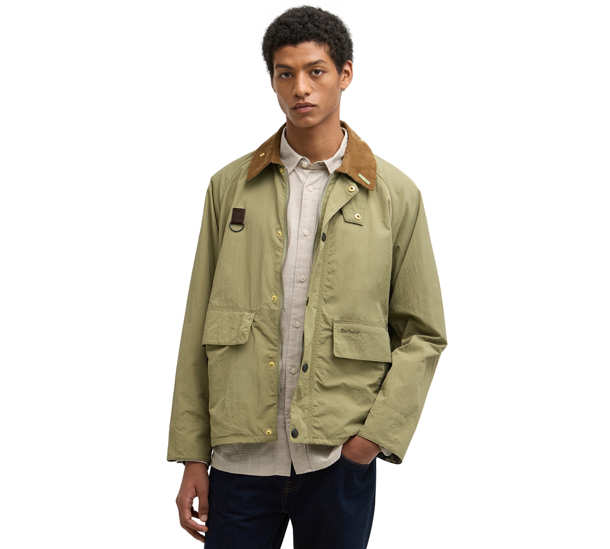 Click here for Barbour Mens Icons Spey Classic-Fit Jacket - Green prices