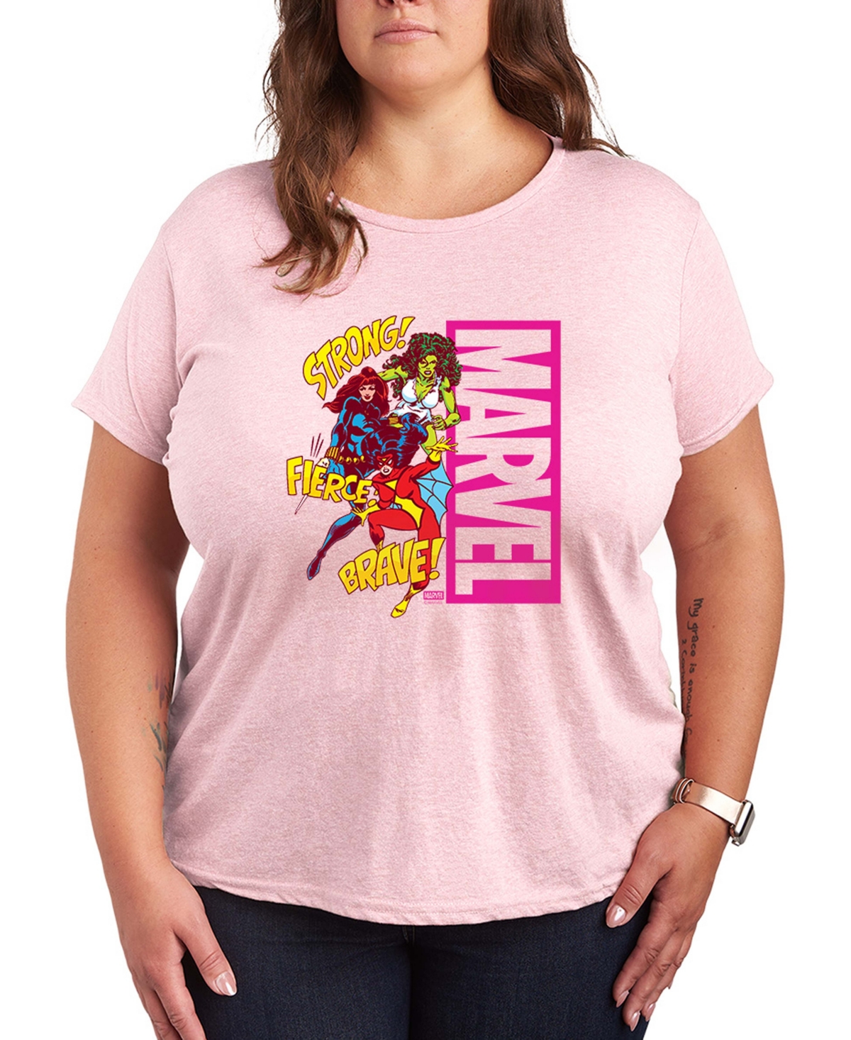 Click here for Hybrid Apparel Plus Size Marvel Sound Effects Shor... prices