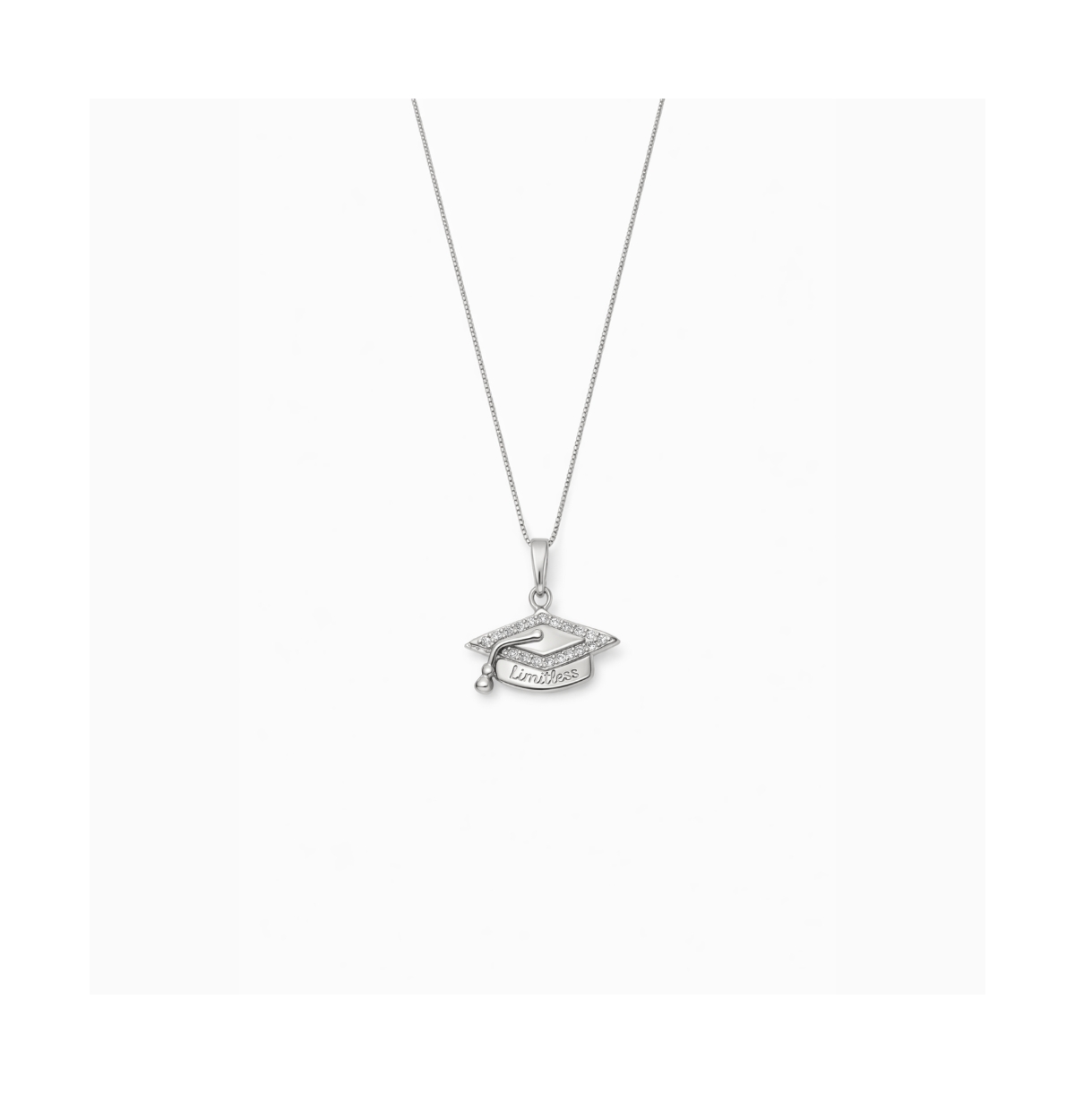 Click here for Dloria Limitless Graduation Cap Pendant Necklace -... prices