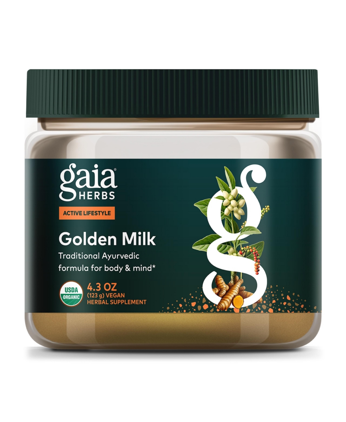 Click here for Gaia Herbs Golden Milk Supplement Powder - Made wi... prices