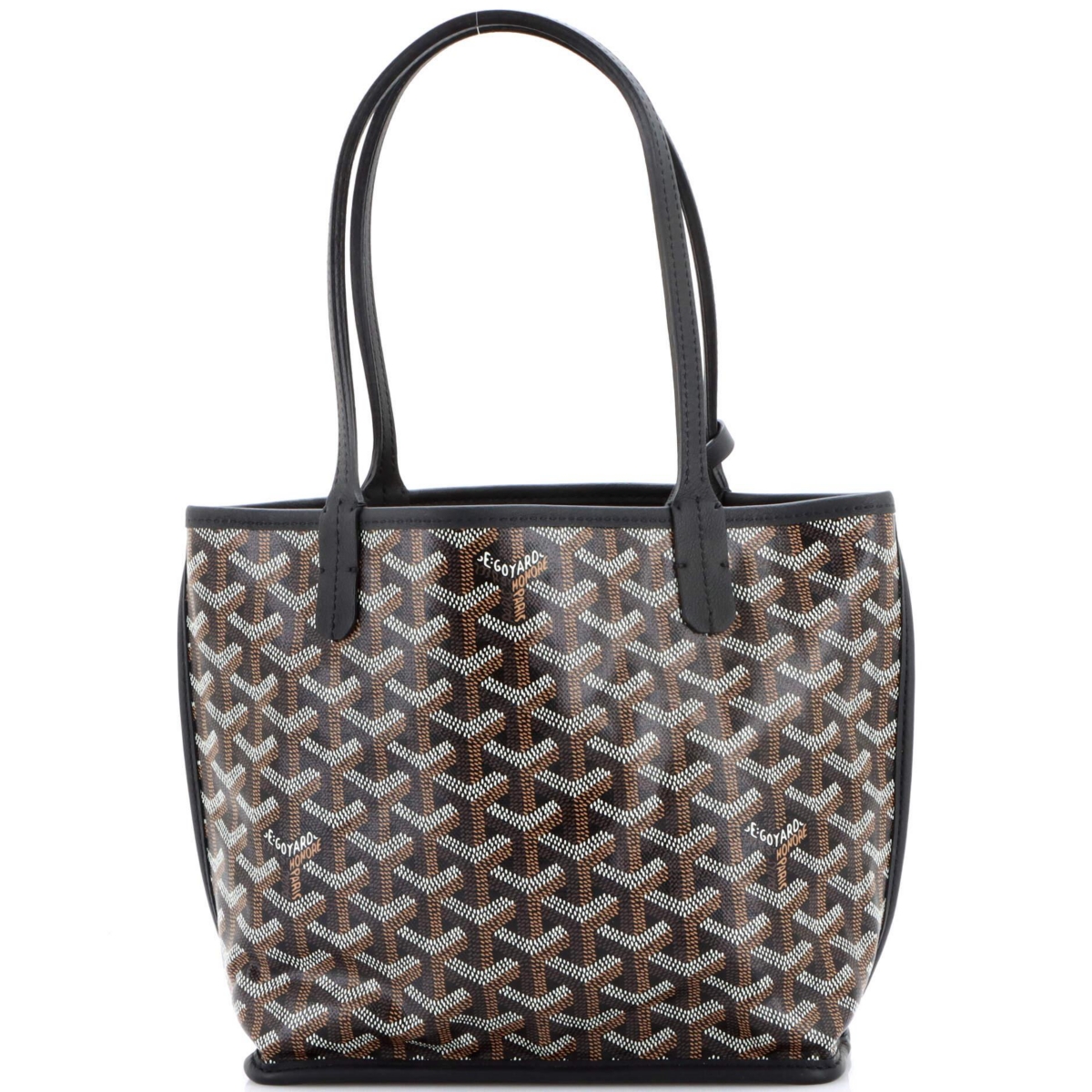 Click here for Pre-Owned Goyard Mini Anjou Reversible Tote Coated... prices