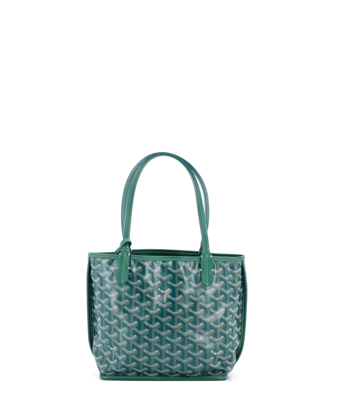 Click here for Pre-Owned Goyard Mini Anjou Reversible Tote Coated... prices