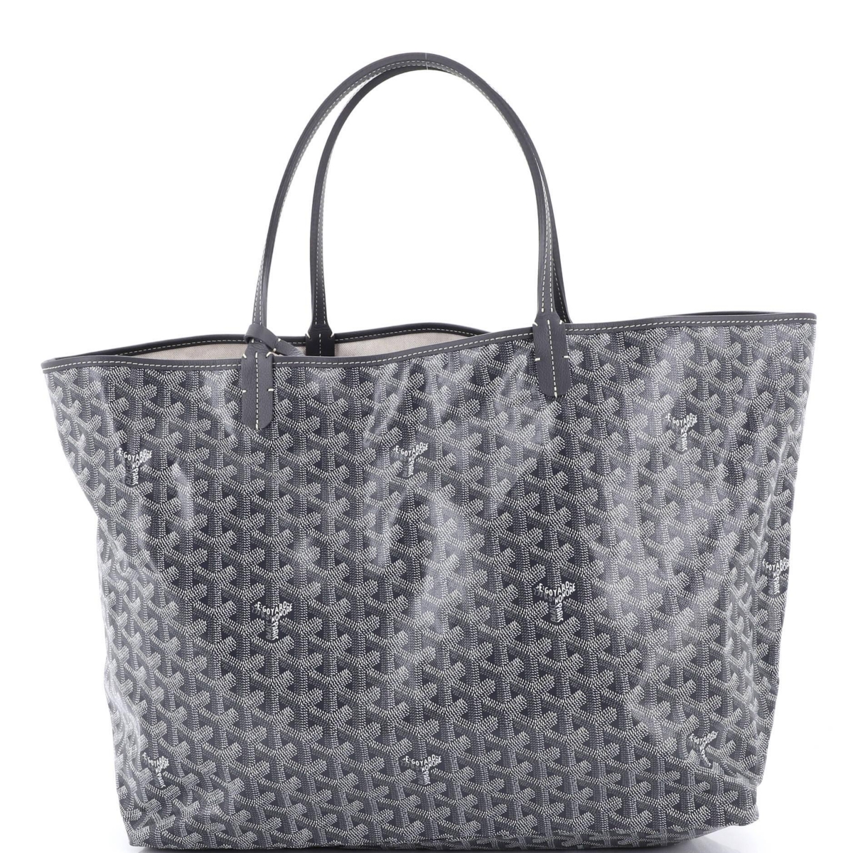 Click here for Pre-Owned Goyard Gm Saint Louis Tote Coated Canvas... prices