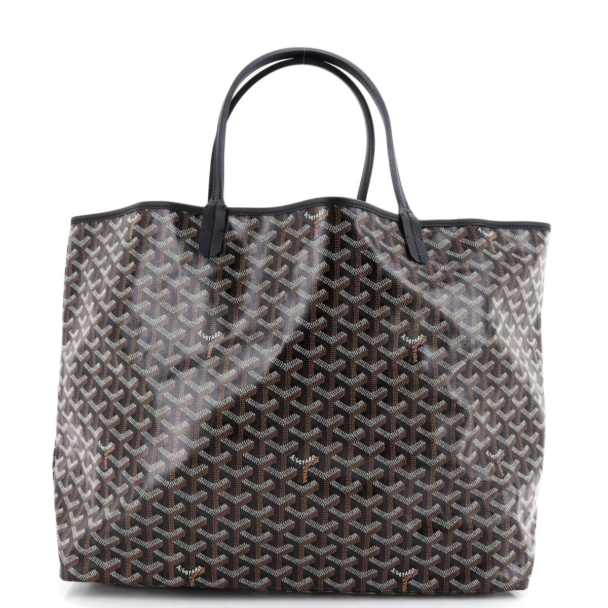 Click here for Pre-Owned Goyard Gm Saint Louis Tote Coated Canvas... prices