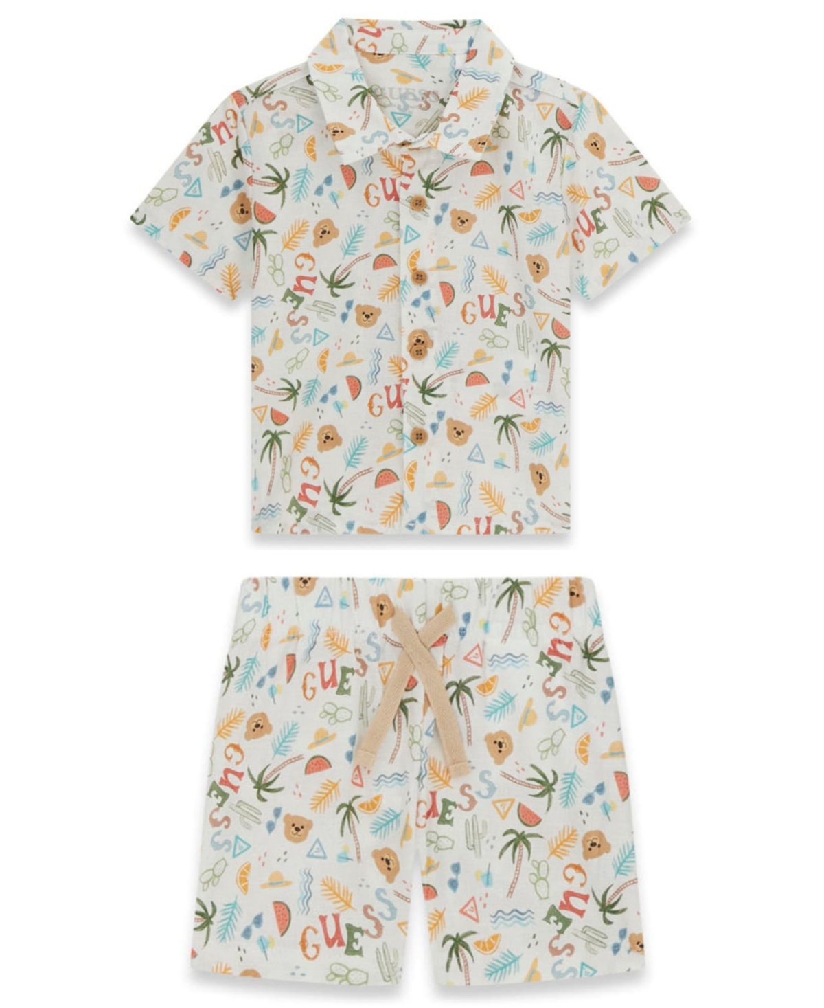 Click here for Guess Baby Boys Short-Sleeve Button Down Shirt and... prices