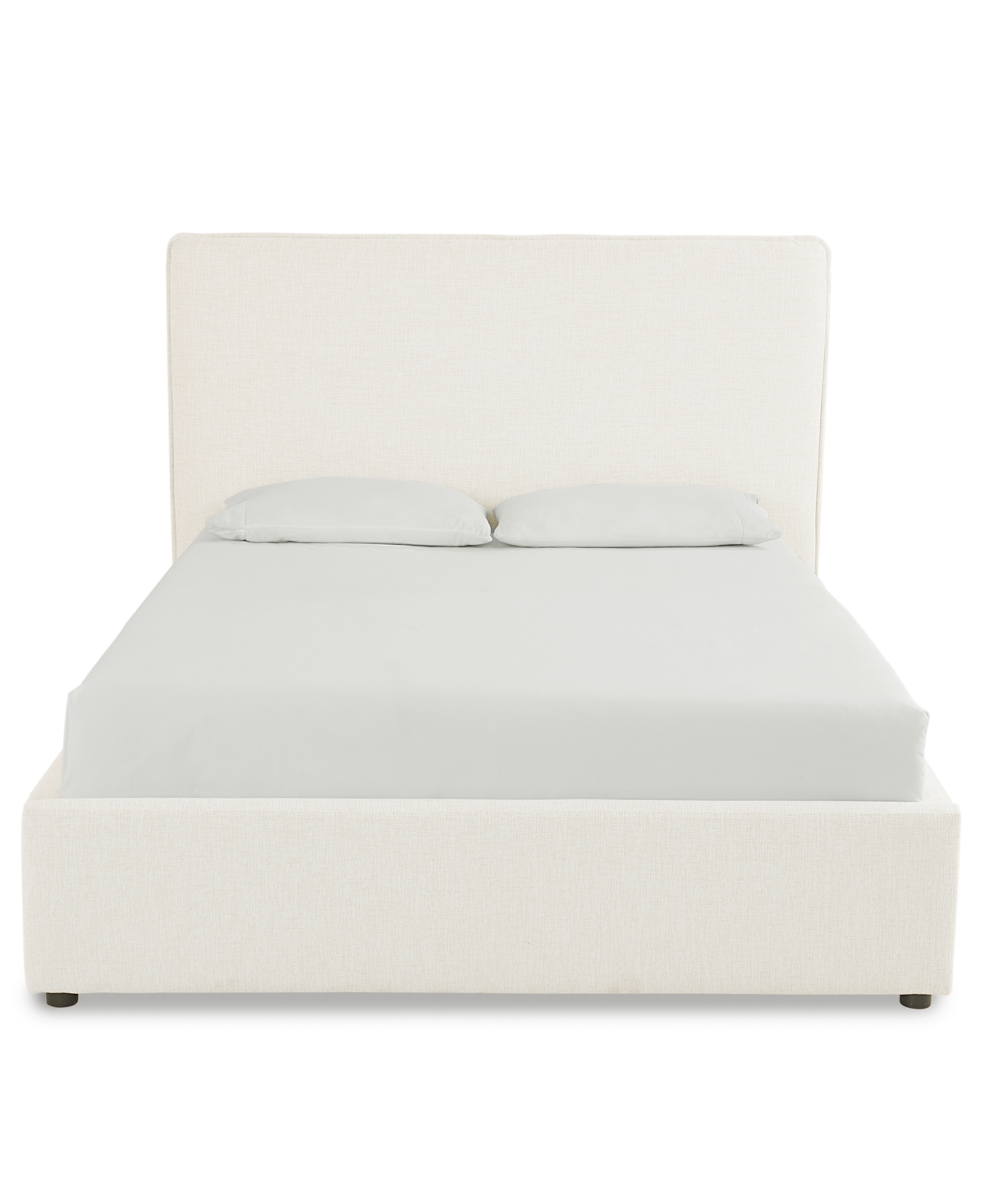 Click here for Marcel 77 Upholstered Flanged Seam Queen Bed - Abi... prices