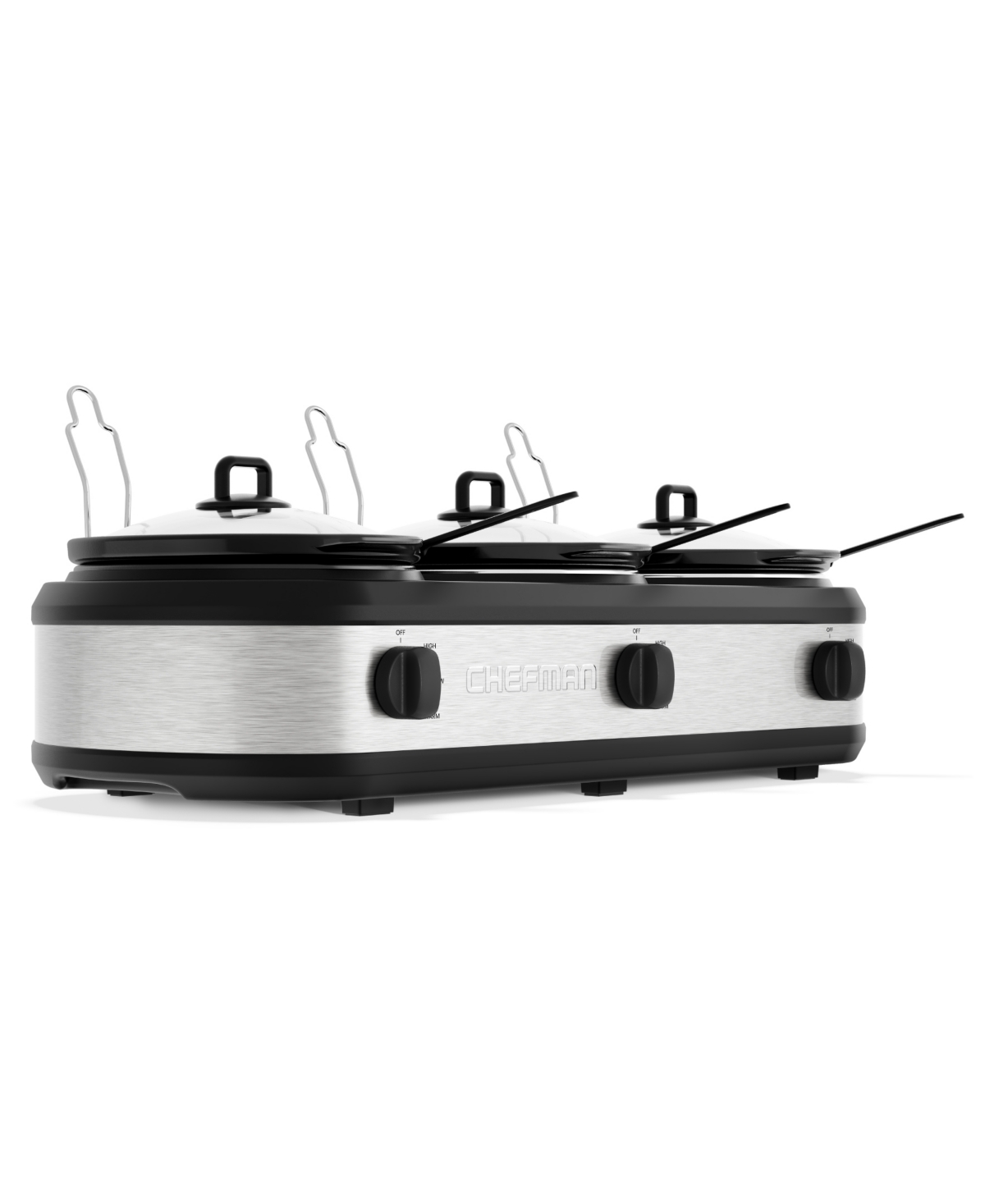 Click here for Chefman 2.5-Quart Each Triple Slow Cooker and Buff... prices