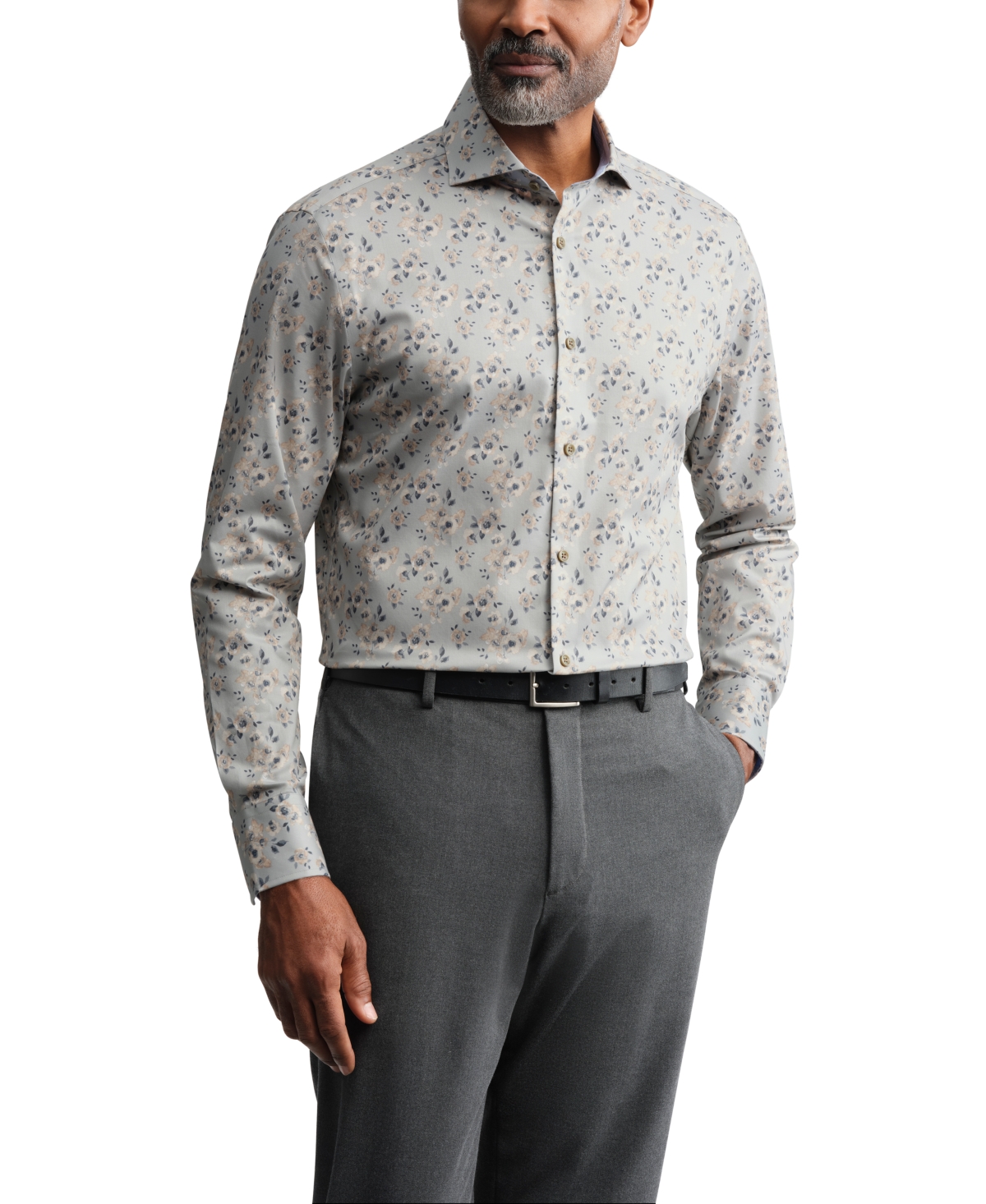 Click here for Ted Baker Mens Premium Non-Iron Dress Shirt - Mult... prices