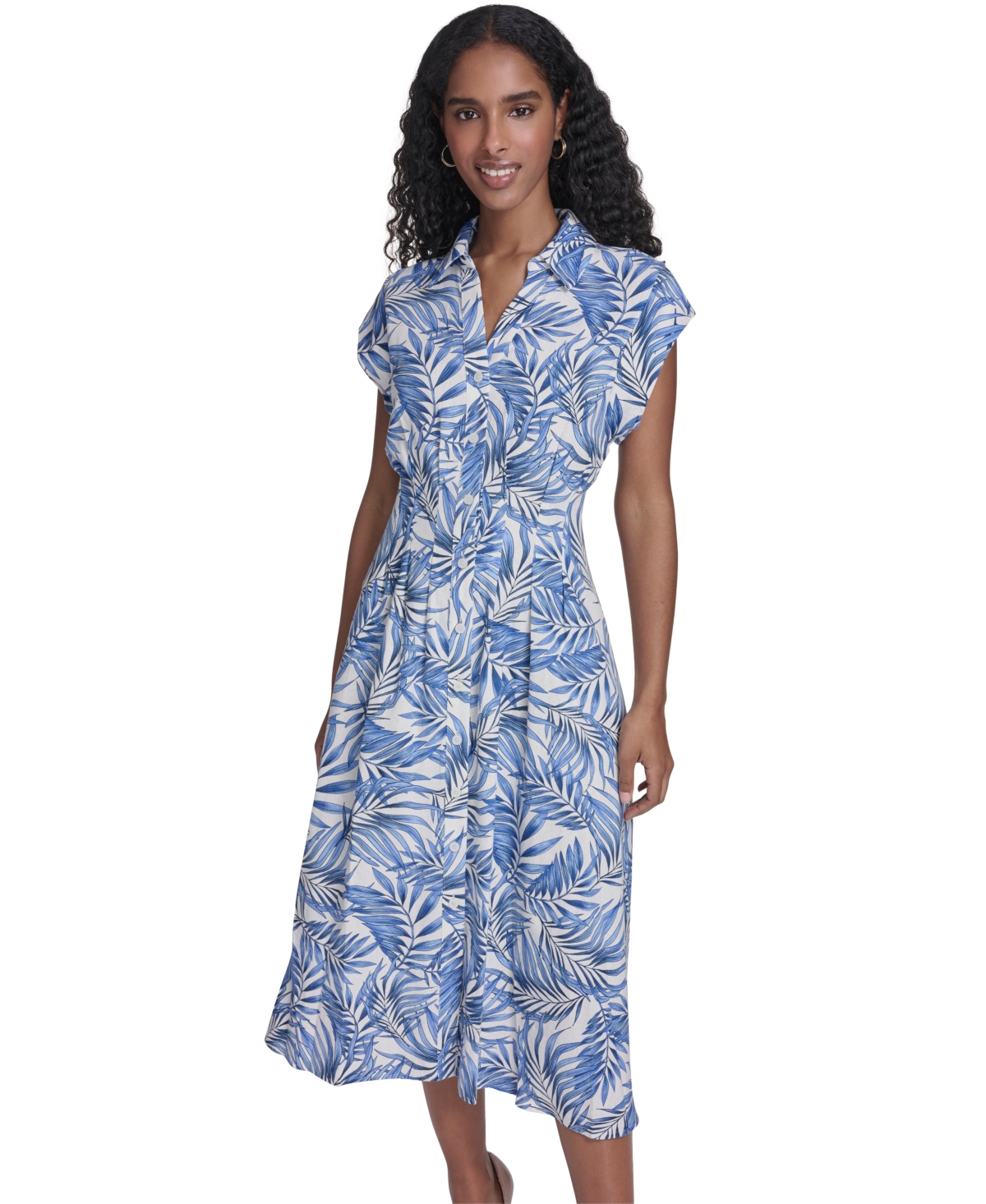 Click here for Tommy Hilfiger Womens Printed Collared Neck Shirt... prices