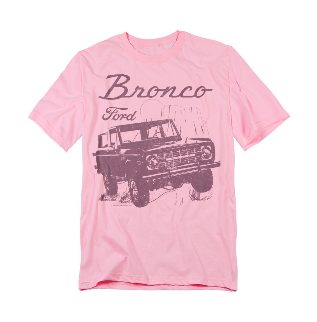 Click here for Mustang Mens Ford Bronco Wild West T-Shirt - White prices