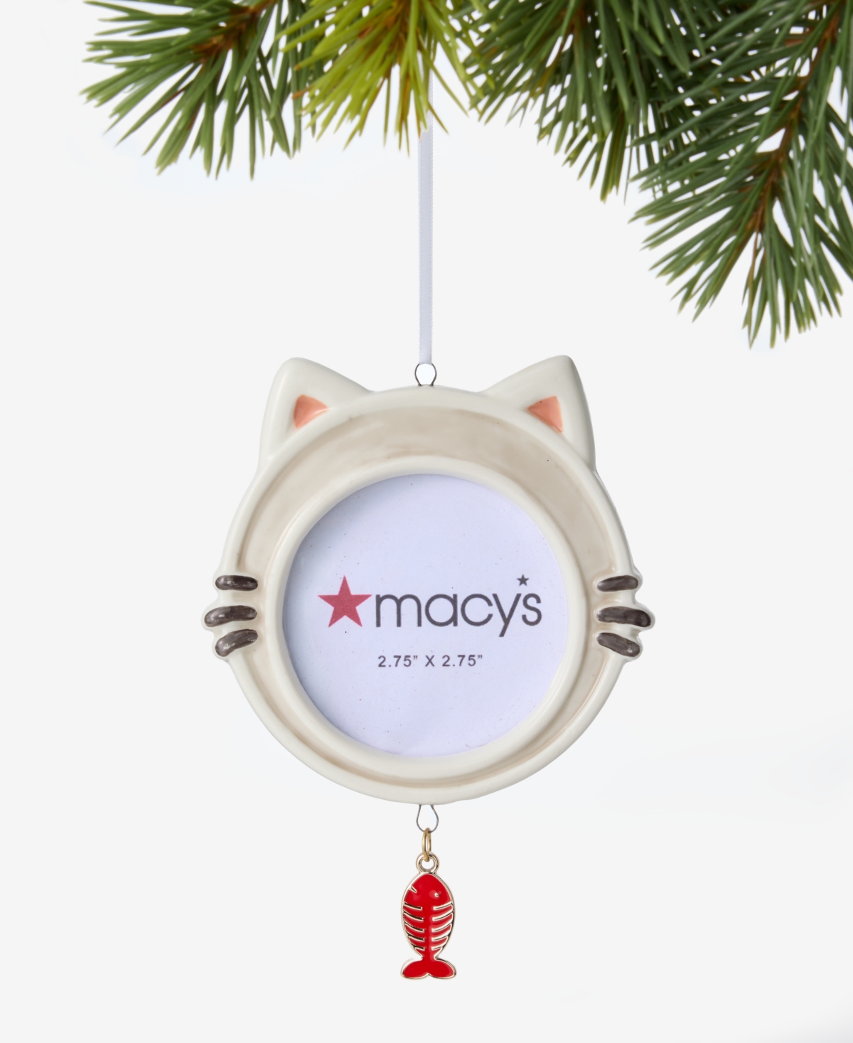 Click here for Holiday Lane Pets Cat Photo Frame Ornament  Macys... prices