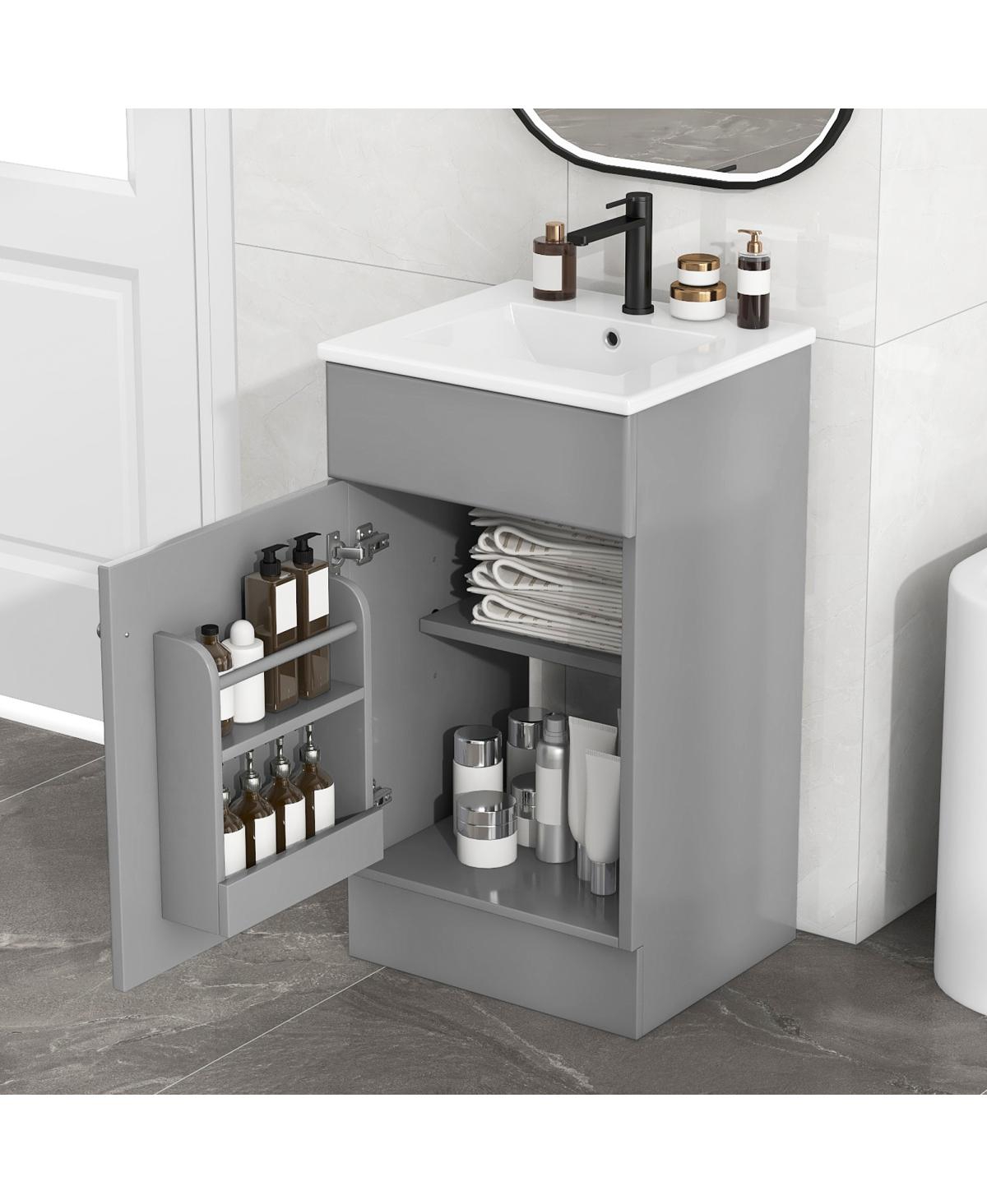 Click here for Sillysis Bathroom Vanity with Sink  Painted Mdf Ca... prices