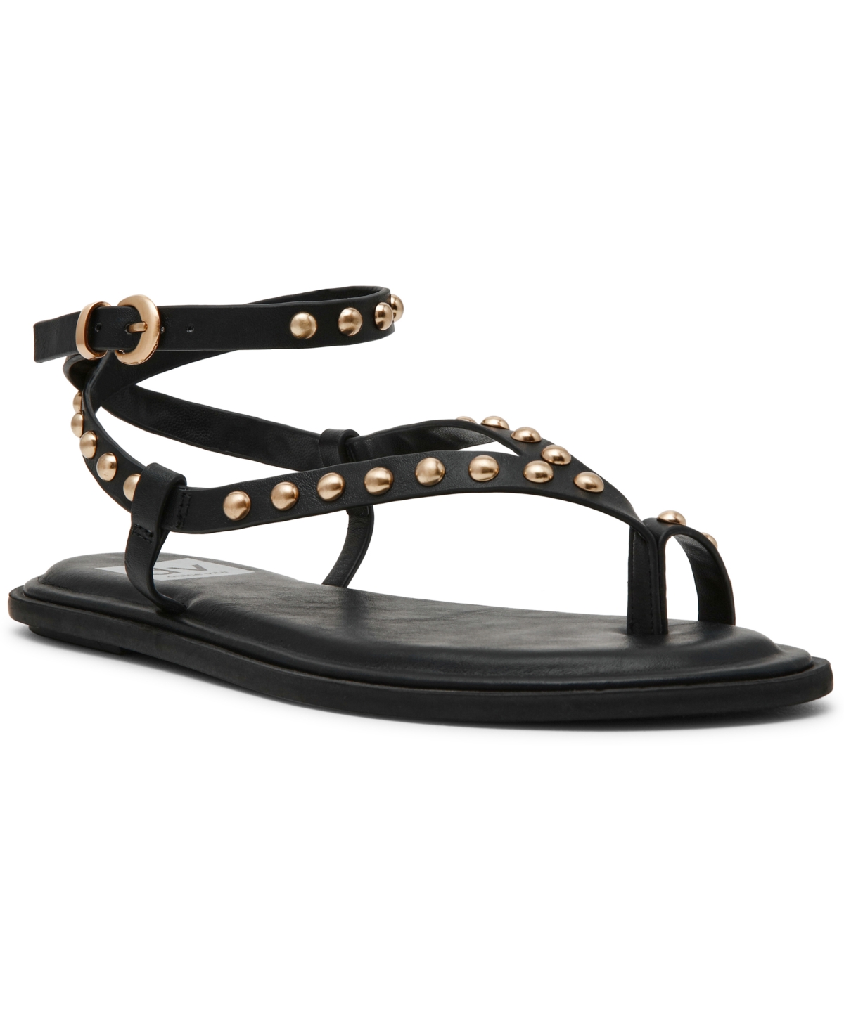 Click here for Dv Dolce Vita Womens Olynn Studded Thong Flat Sand... prices