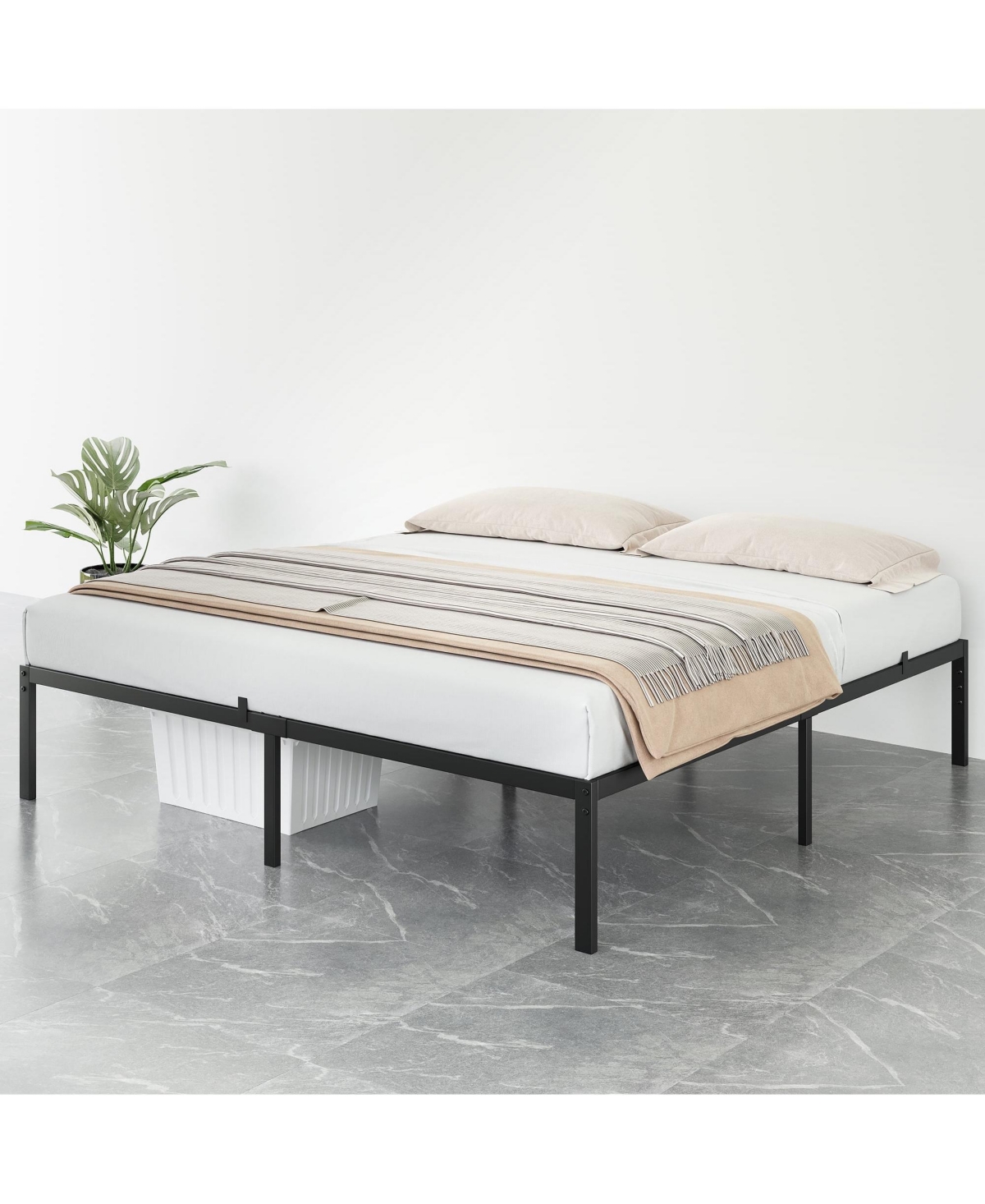 Click here for gaomon 14 Inch Heavy Duty Metal Bed Frame-High Pro... prices