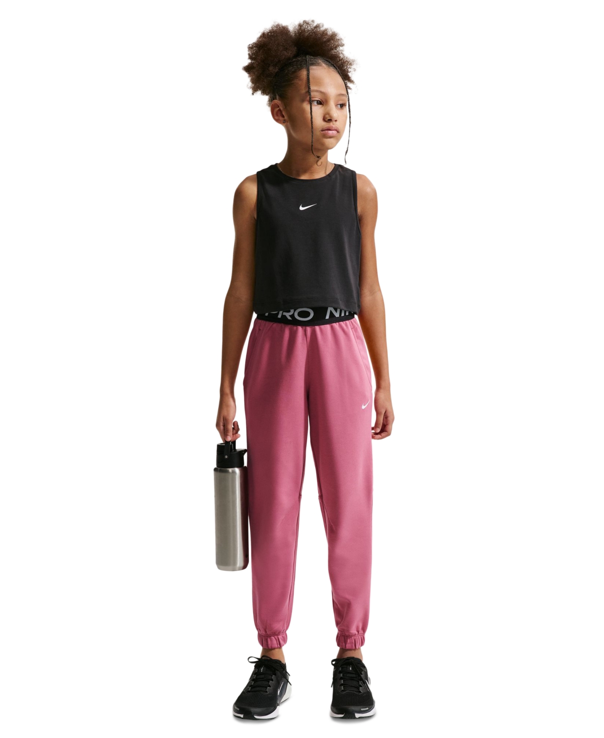 Click here for Nike Girls 7-16 Fleece Dri-fit Pull-On Joggers - P... prices