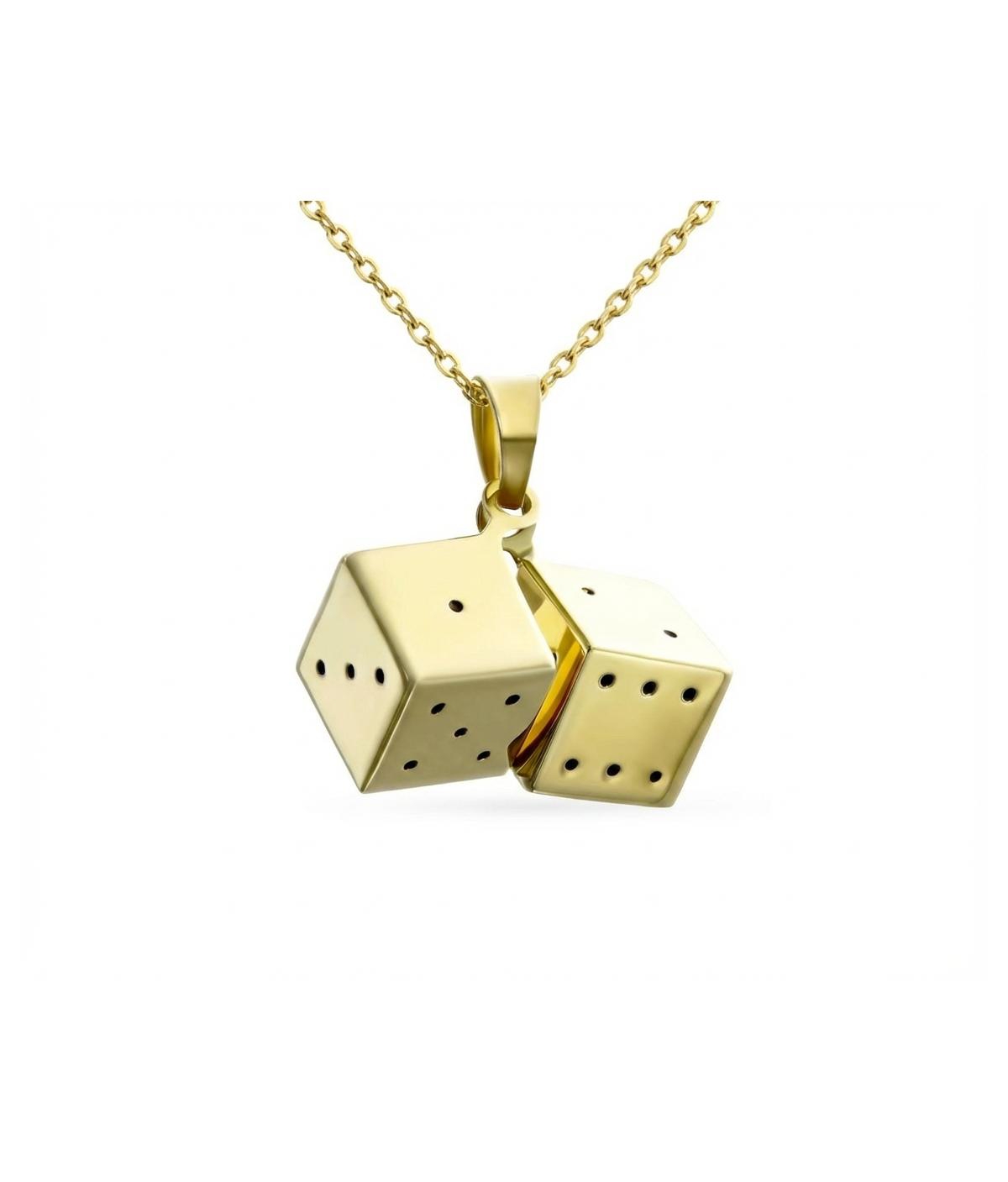Click here for Bling Jewelry 14K Yellow Gold Lady Lucky Gamblers... prices