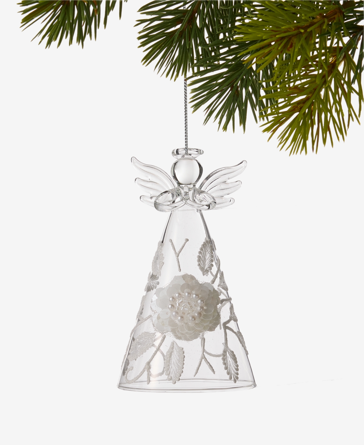 Click here for Holiday Lane Iced Delight Angel Ornament  Macys Ex... prices