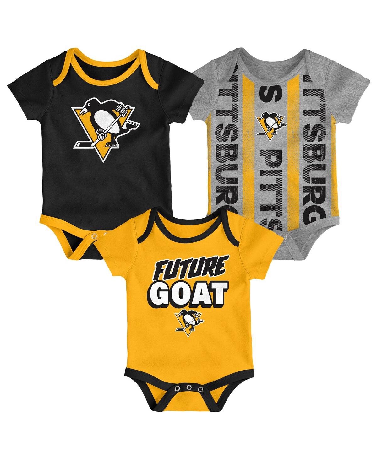 Click here for Outerstuff Newborn 3-Pack Pittsburgh Penguins Loya... prices