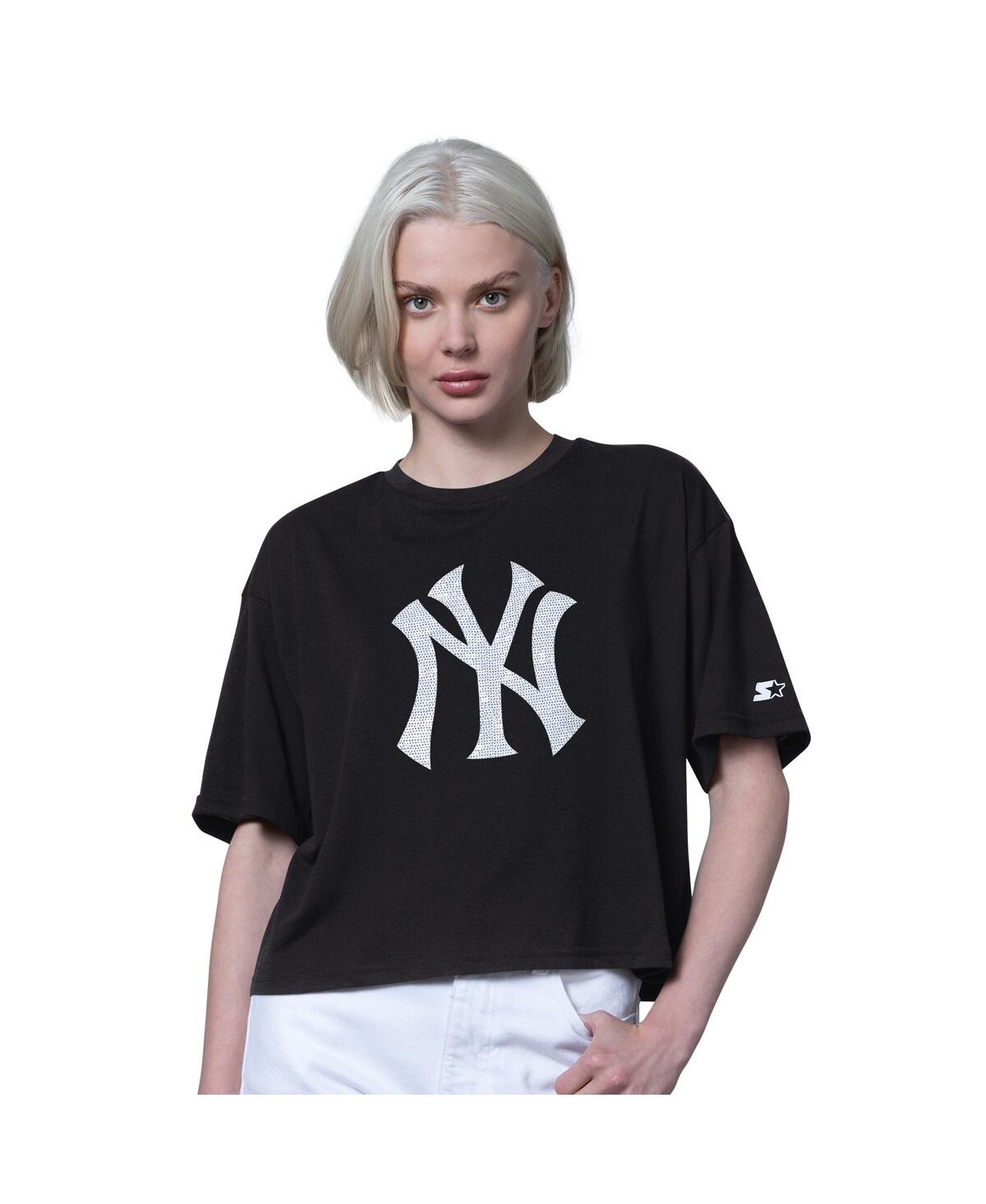 Click here for Starter Womens Black New York Yankees Holy Grail B... prices