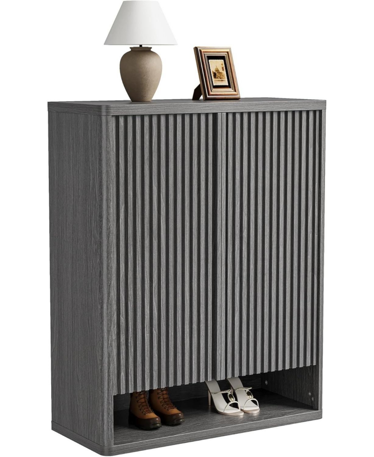 Click here for gaomon Modern Shoe Cabinet 31.5 inch with Adjustab... prices