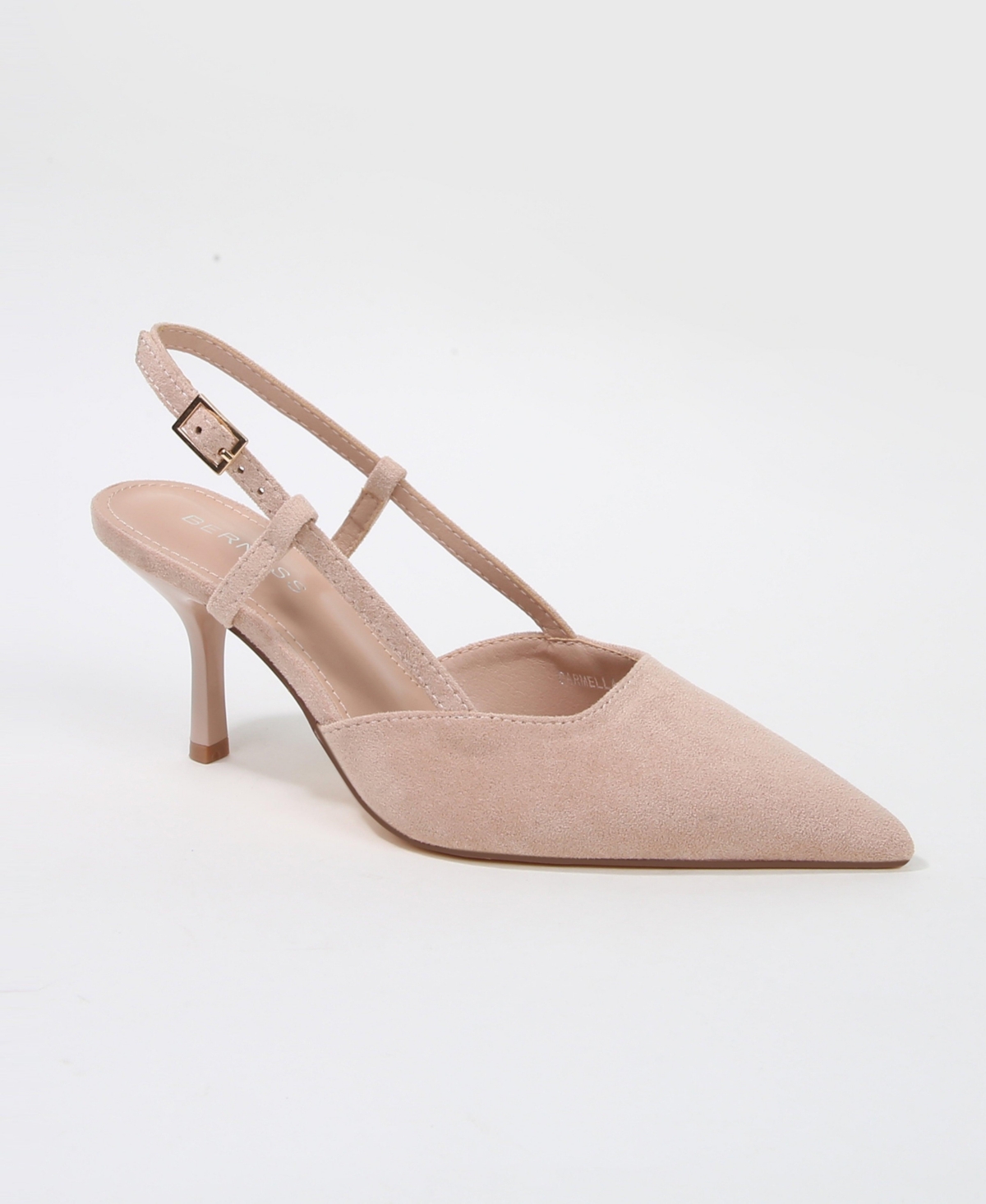 Click here for Berness Carmella Pointed Toe Slingback Heels - Bei... prices