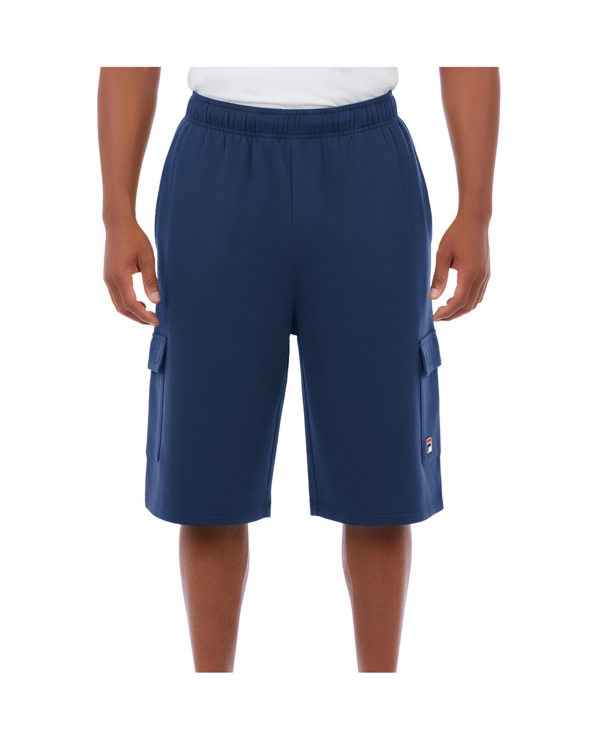 Click here for KingSize Big & Tall Fila Fleece Cargo Short - Navy prices