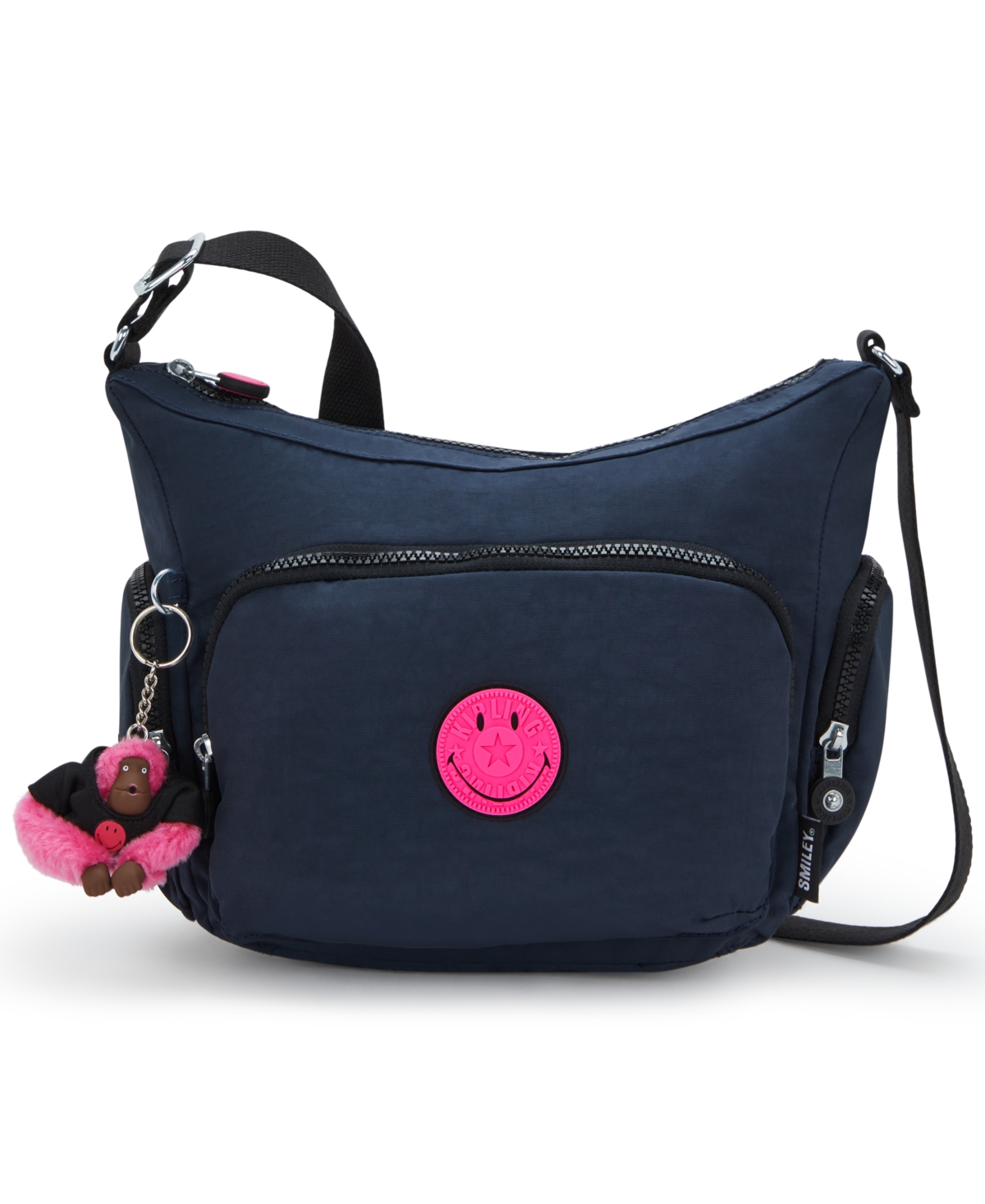 Click here for Kipling Gabb Medium Crossbody Bag - Pink Fun Blue prices