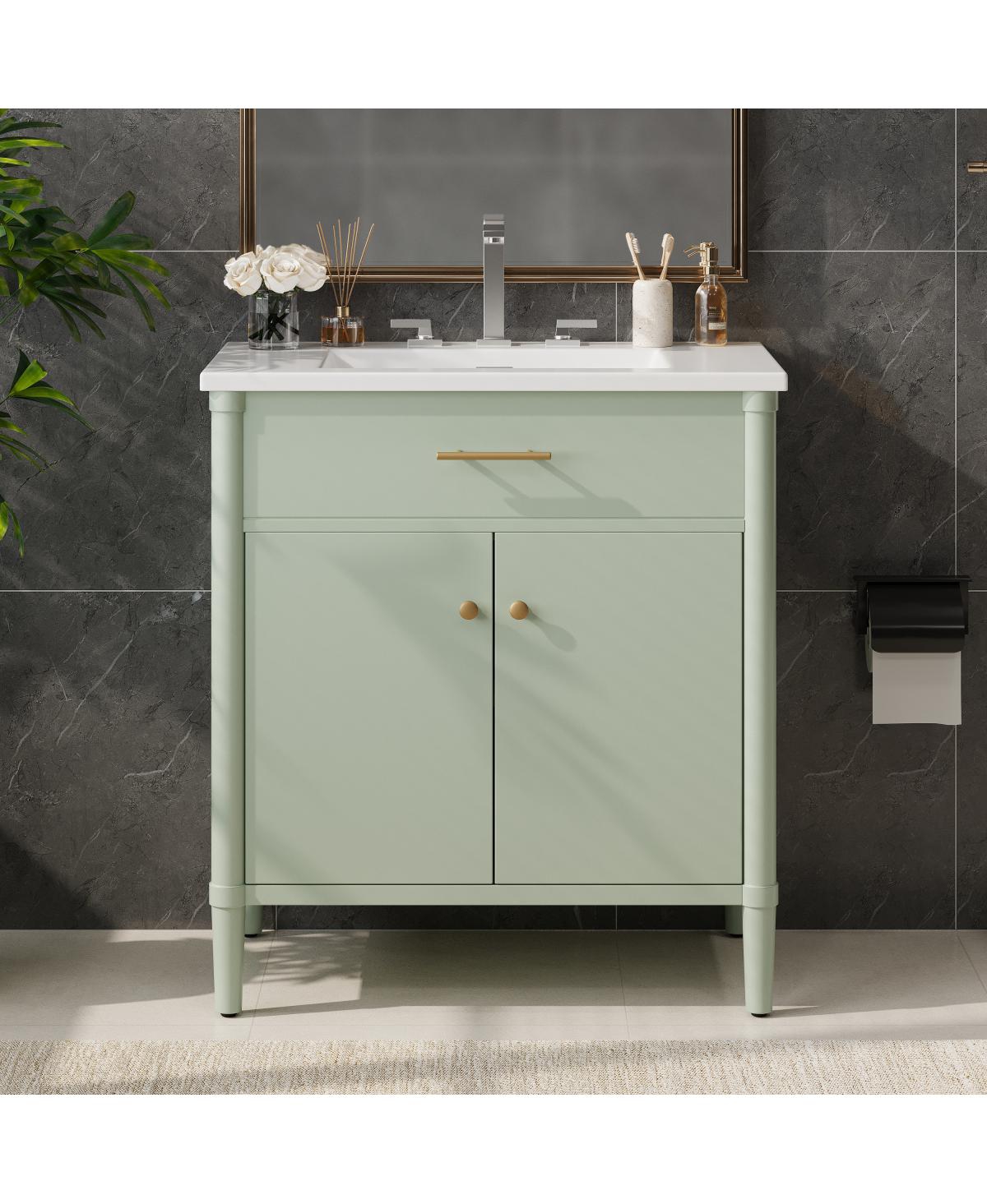 Click here for Sillysis 31 Inch Modern Freestanding Bathroom Vani... prices